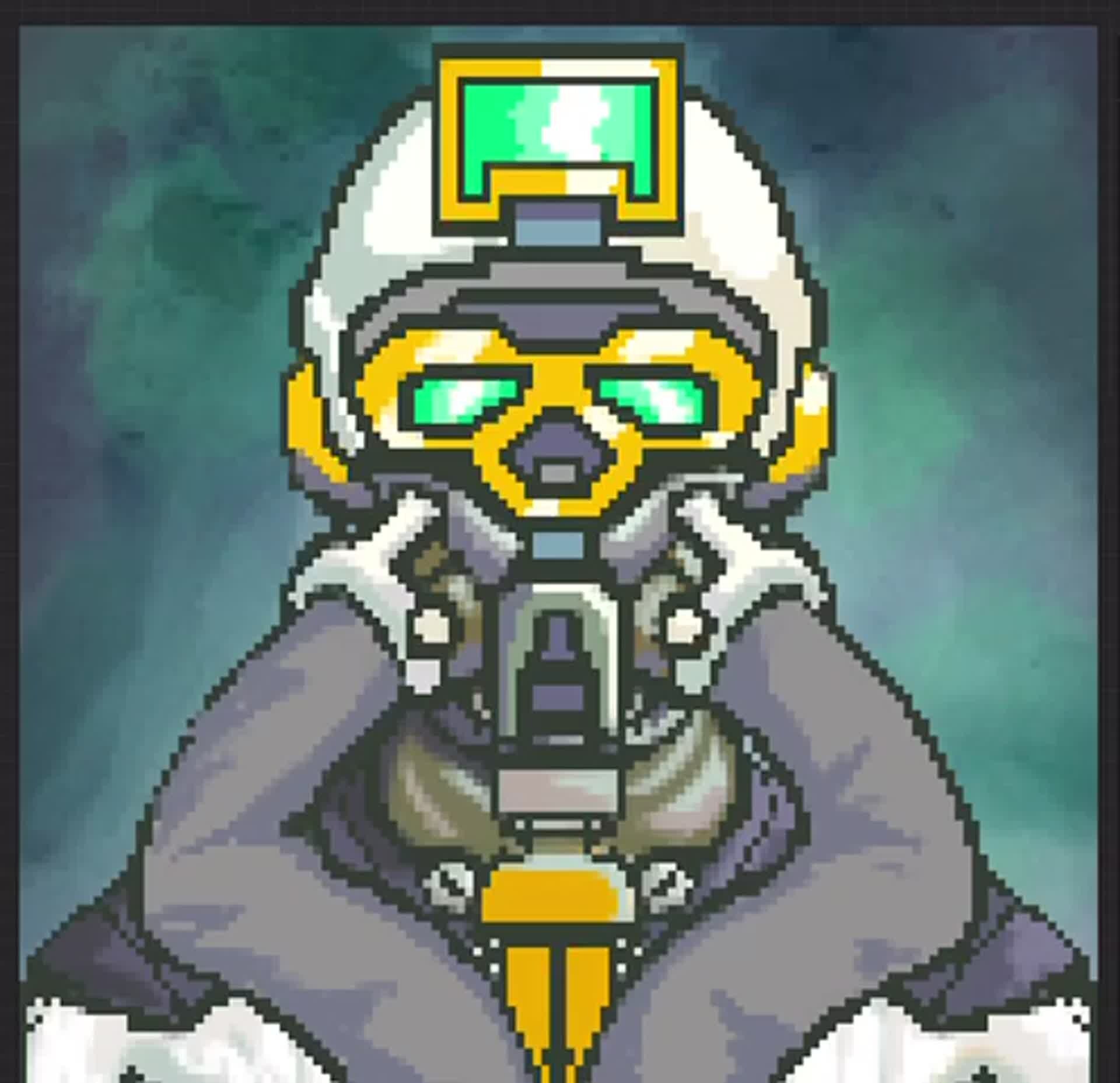 ArtStation - Civilian Pilot Pixel Potraits for the E.M.T.E game