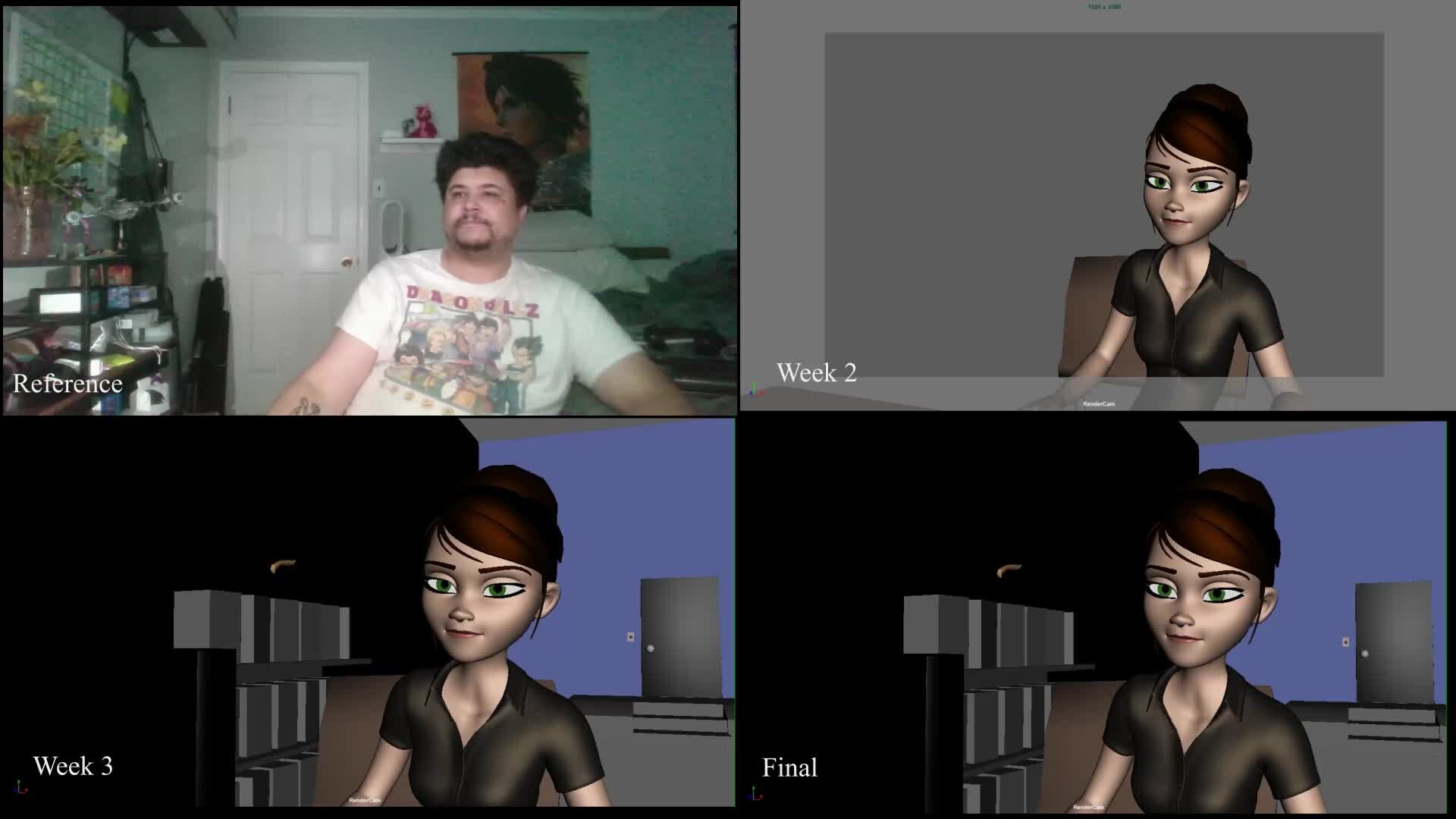ArtStation - speech matching animation