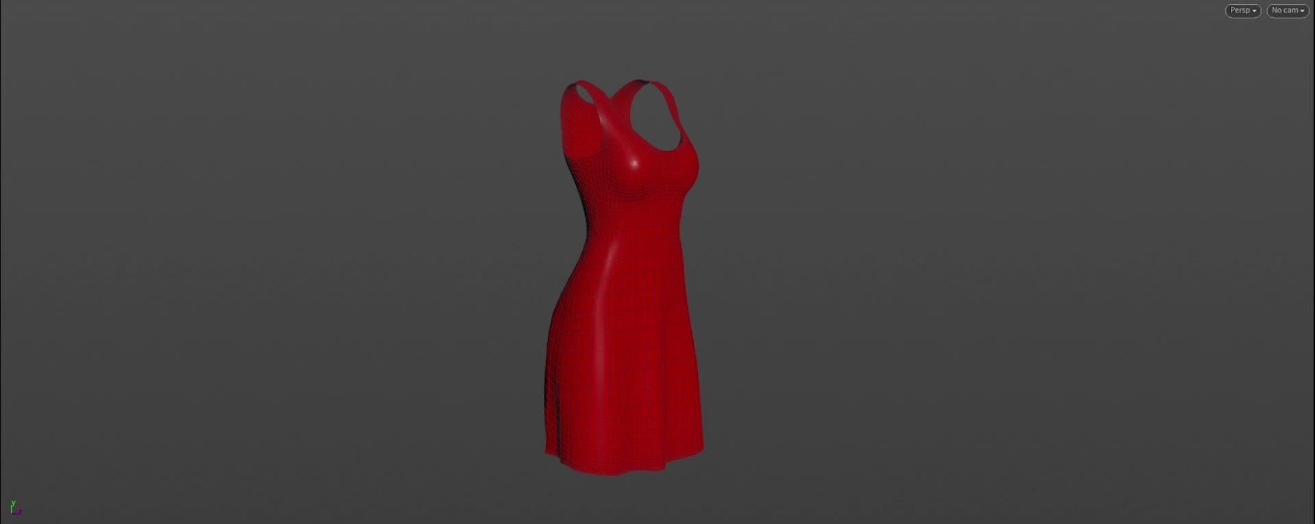 ArtStation - Dress Cloth Sim