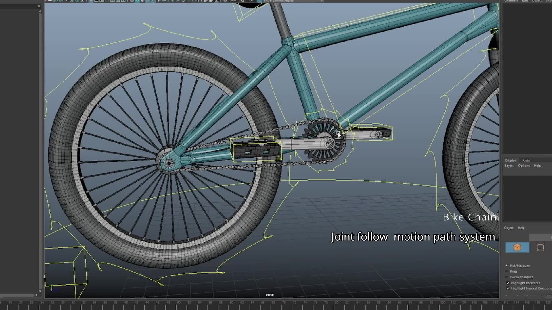 ArtStation - Bike Chain Rig