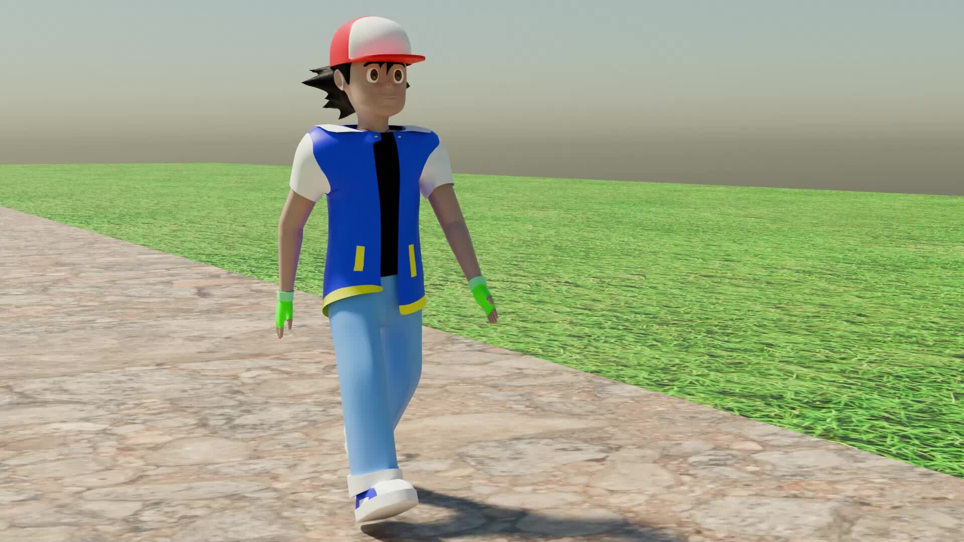 ArtStation - Ash walk