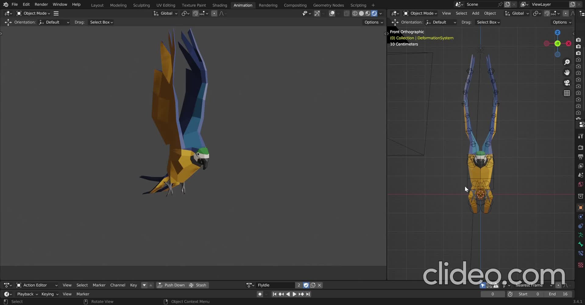 ArtStation - Internship 2022-2023 Some Animations