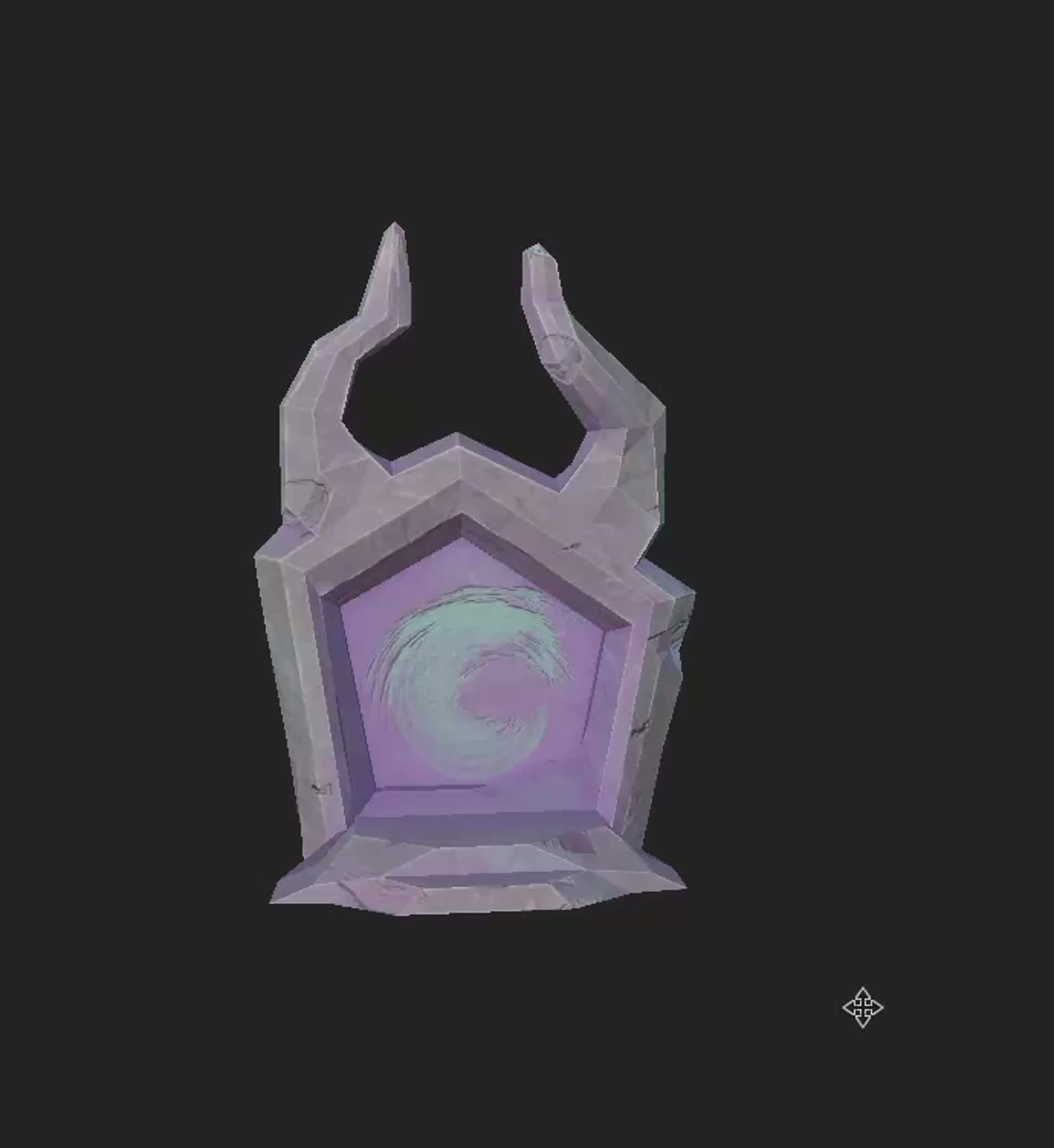 ArtStation - Stone Portal Frame