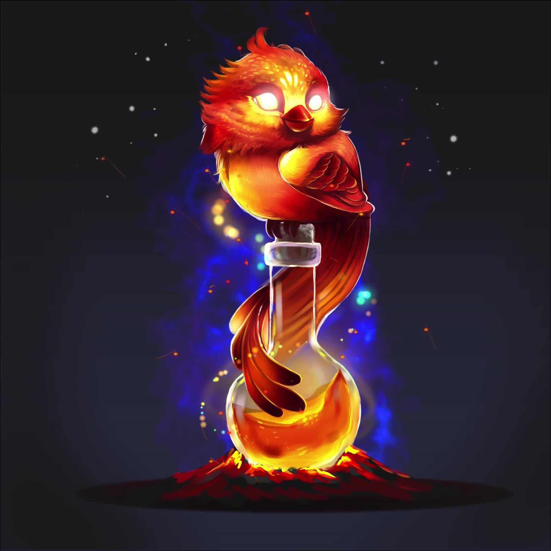 ArtStation - Phoenix_2D Animation