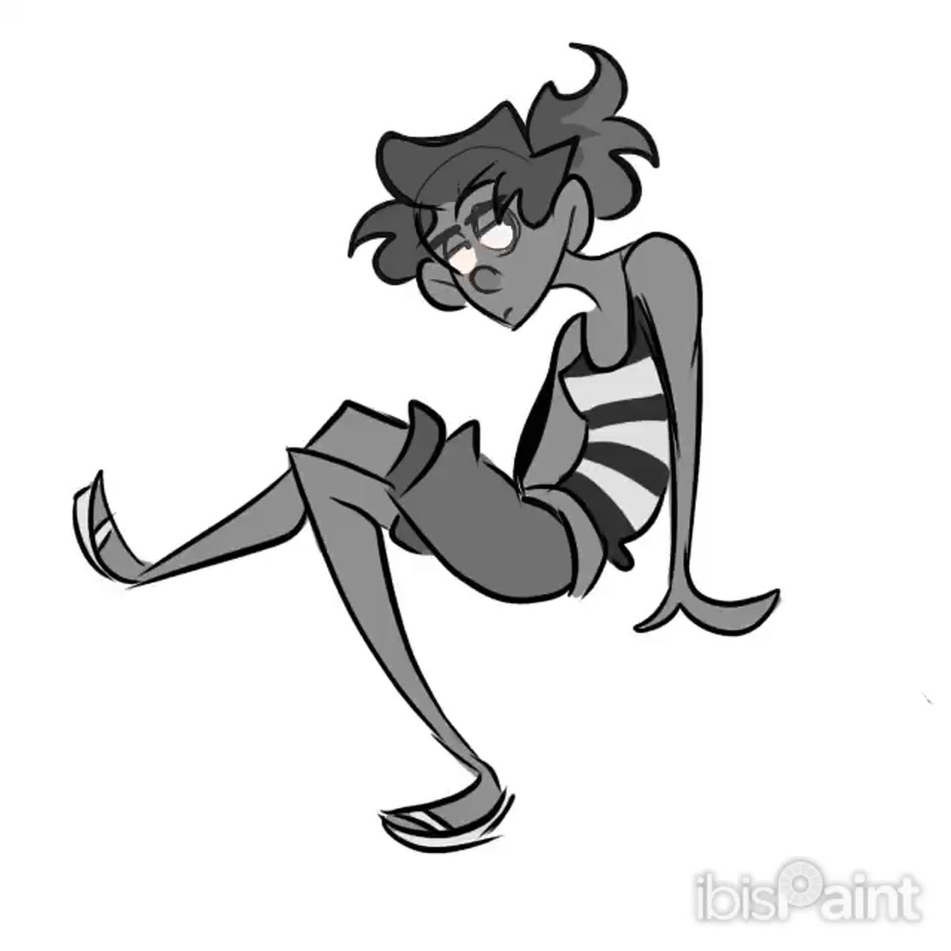 ArtStation - Practice animation (sitting)