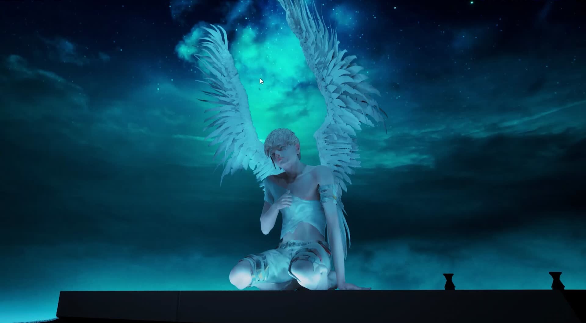 ArtStation - Moon Angel - Zbrush sketch