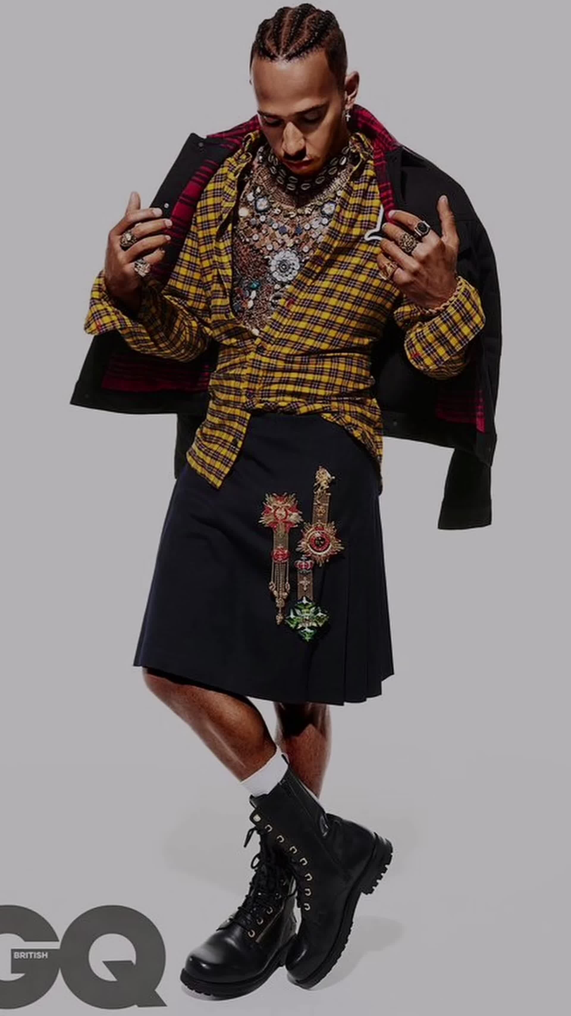 ArtStation - Blender Hair groom (Viking braids - Lewis Hamilton | Fade)