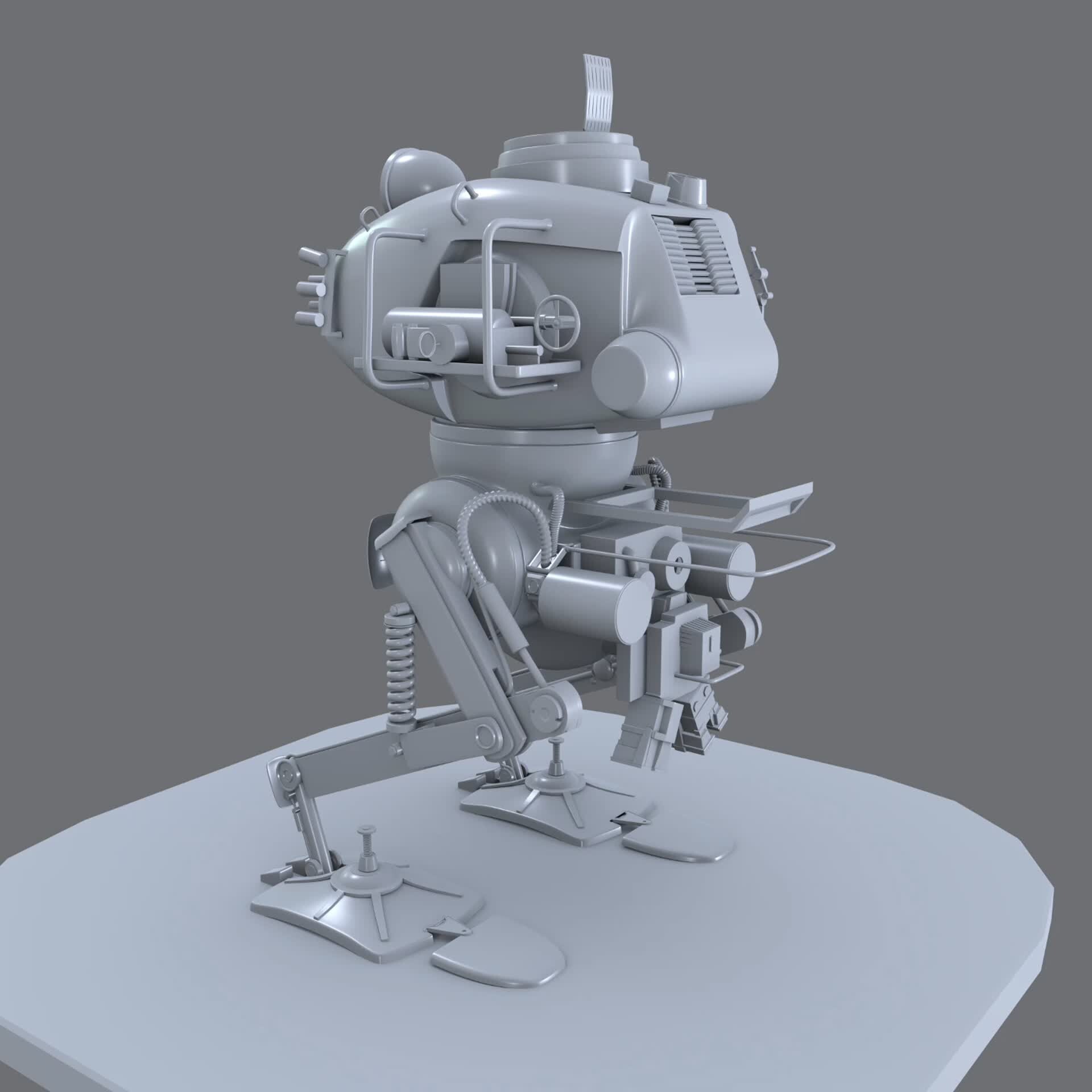 ArtStation - Robot_Modelling