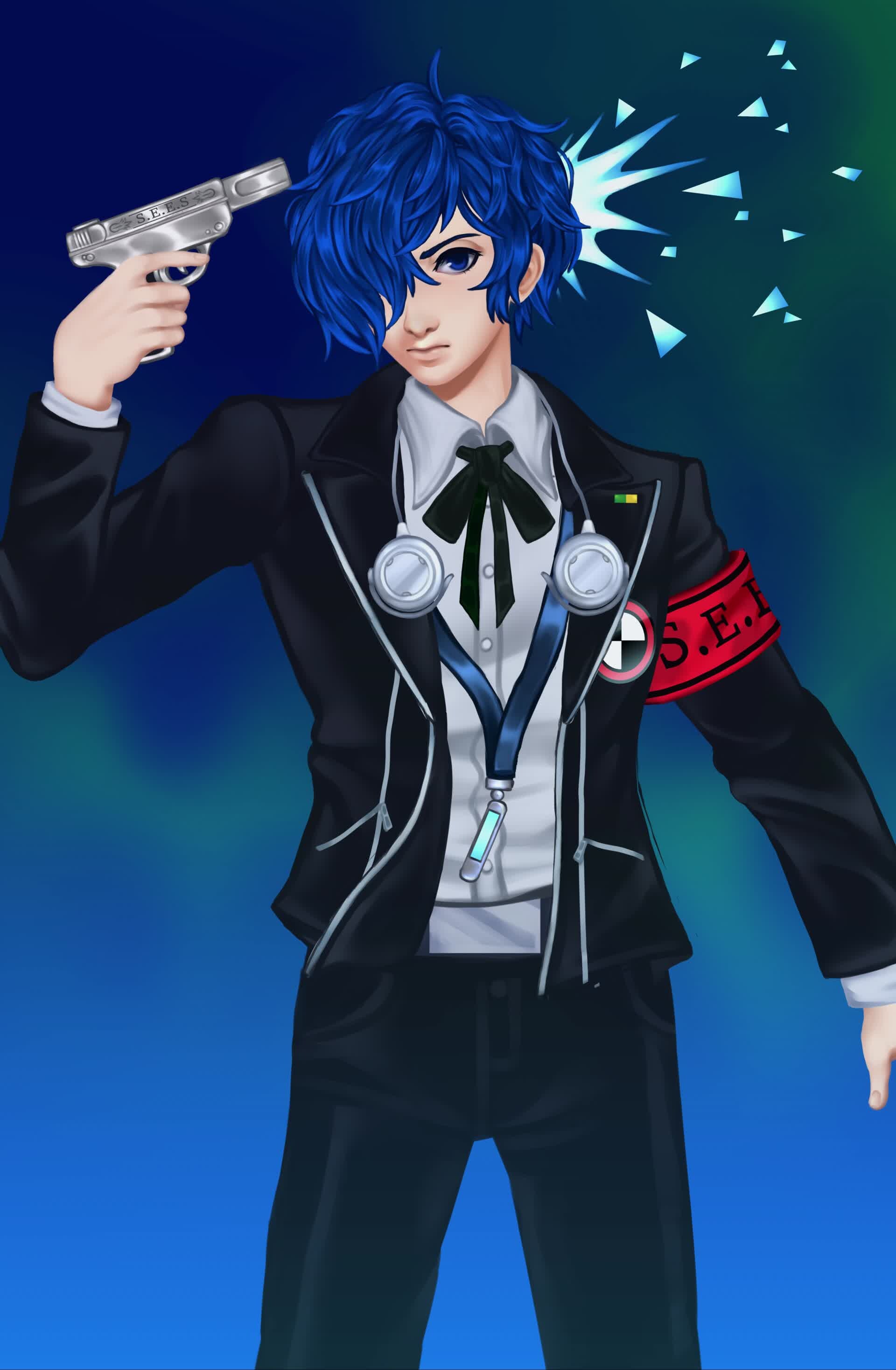 ArtStation - Persona 3 Fanart | 2D After Effects Animation