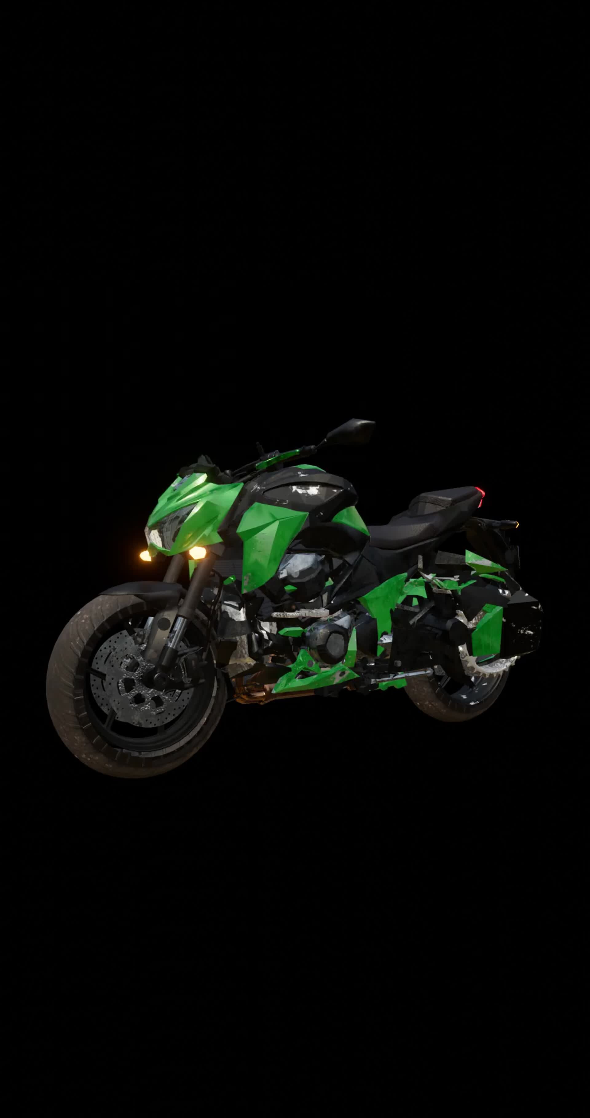 ArtStation - Bike Transformer Key Frame animation