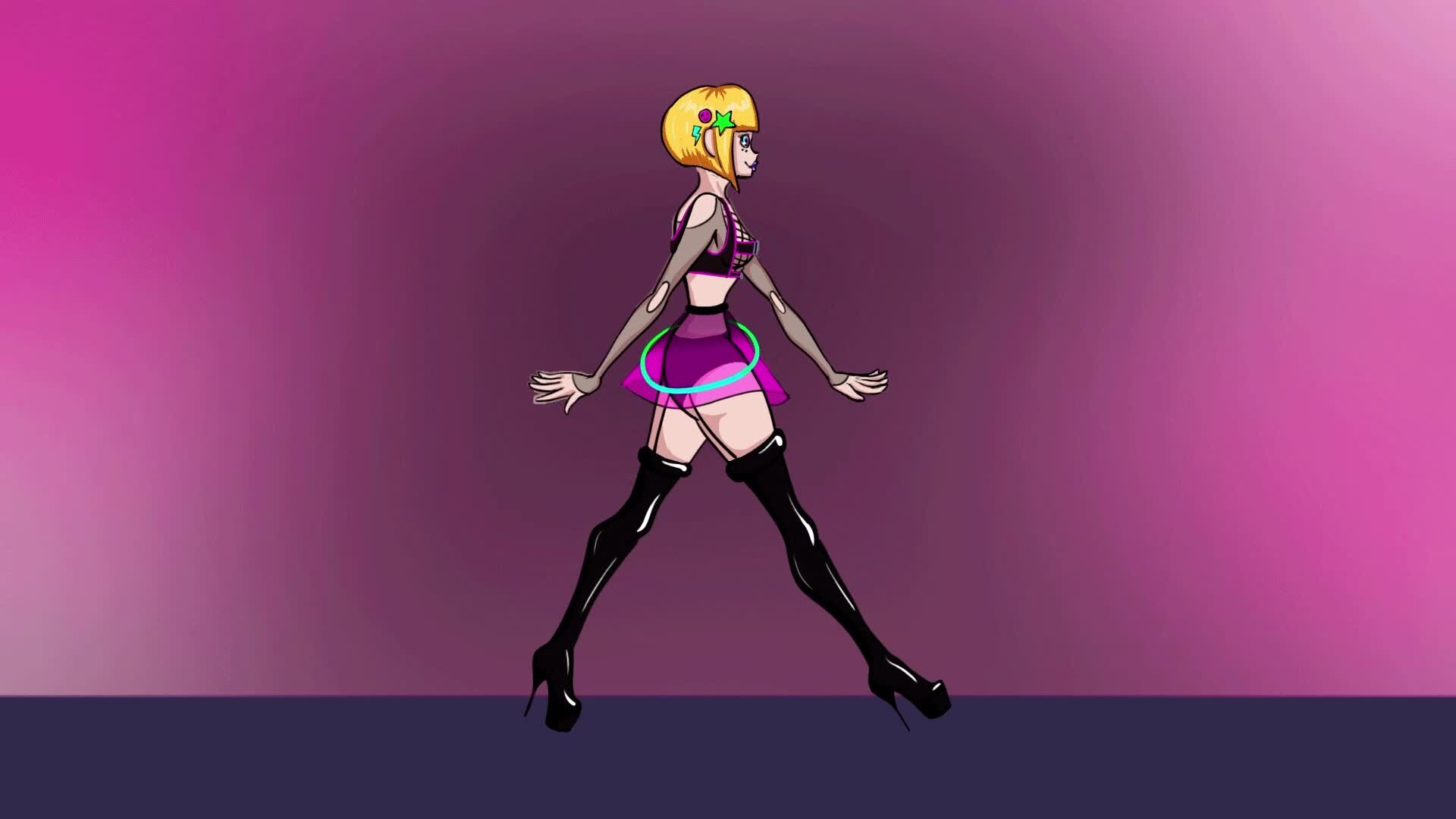 ArtStation - Walk Cycle