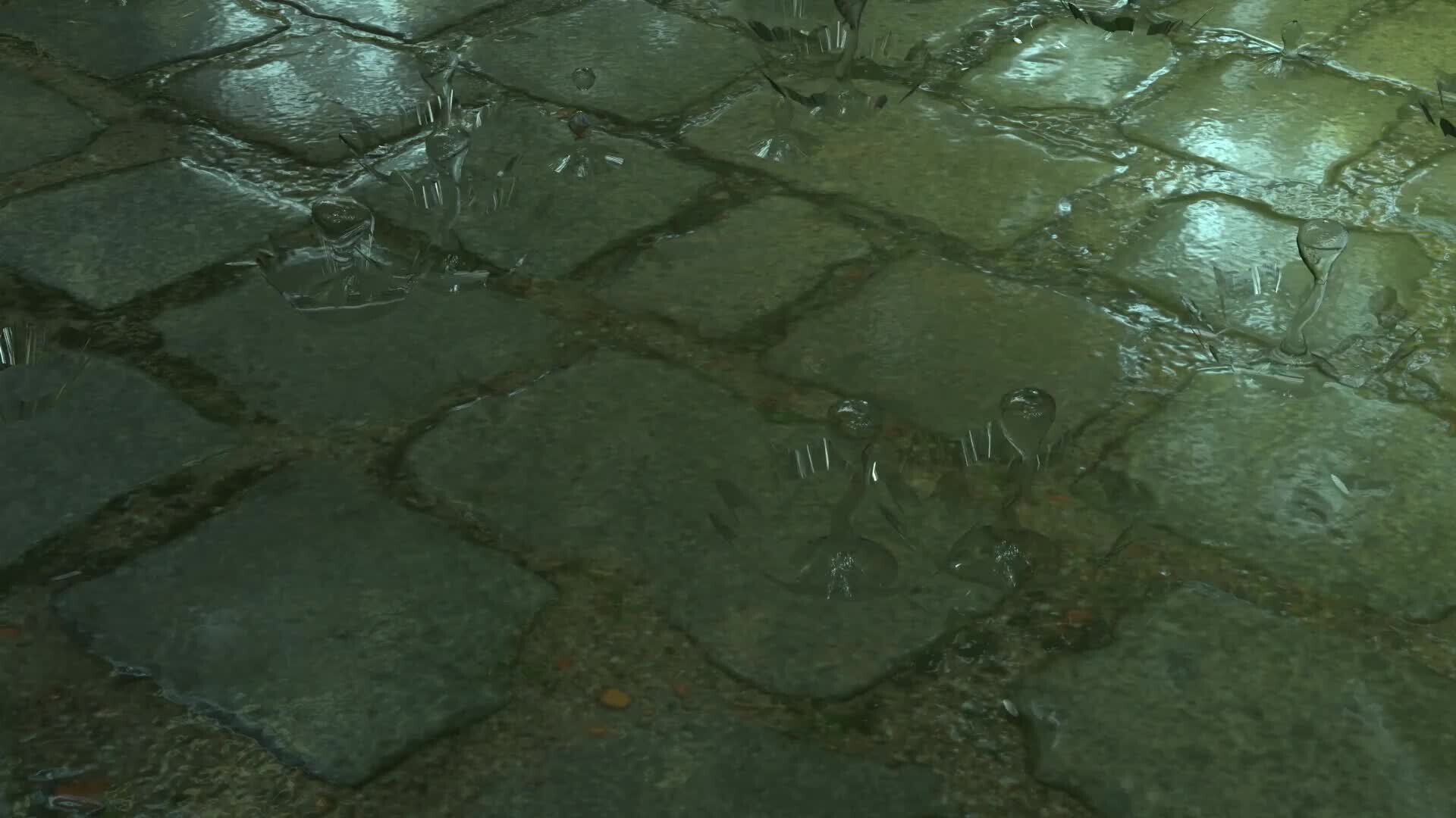 ArtStation - Stylized Rain in Blender