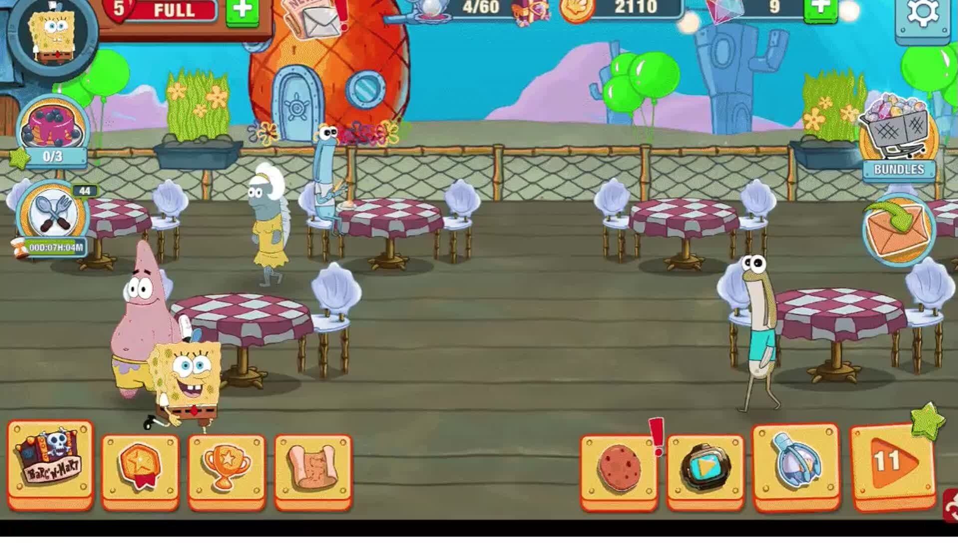 ArtStation - Our Nickelodeon project SpongeBob Krusty Cook-Off Game play