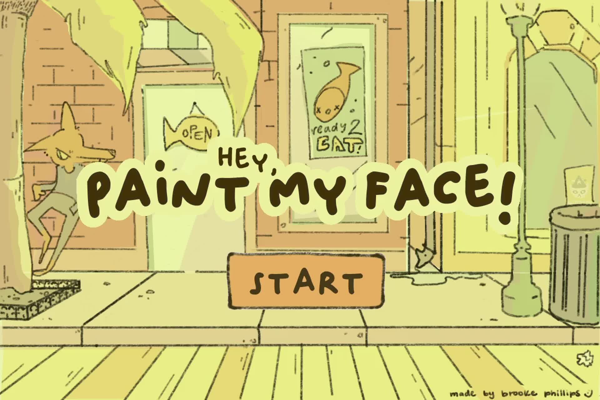 ArtStation - Hey, Paint My Face!