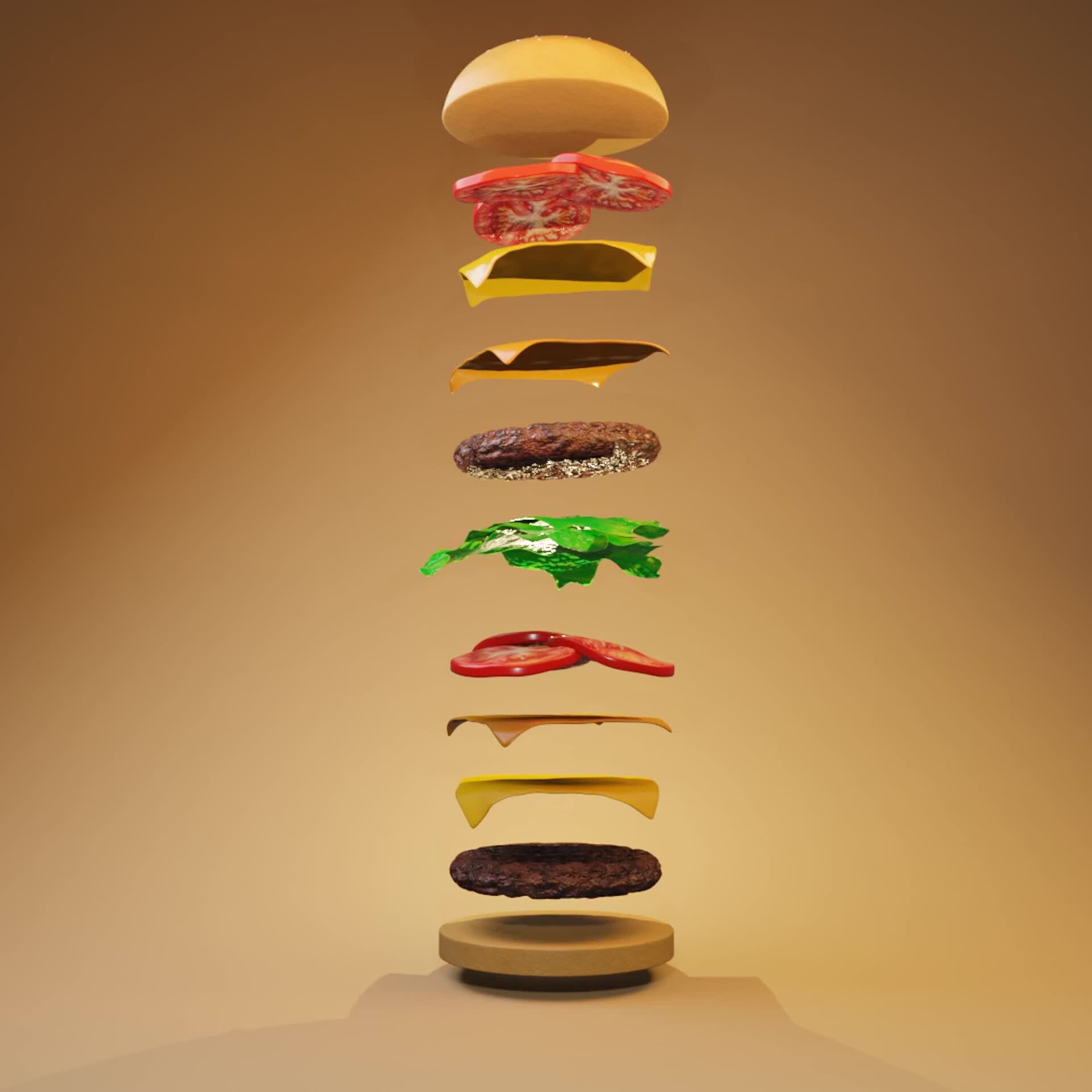 ArtStation - Burger Short Animation