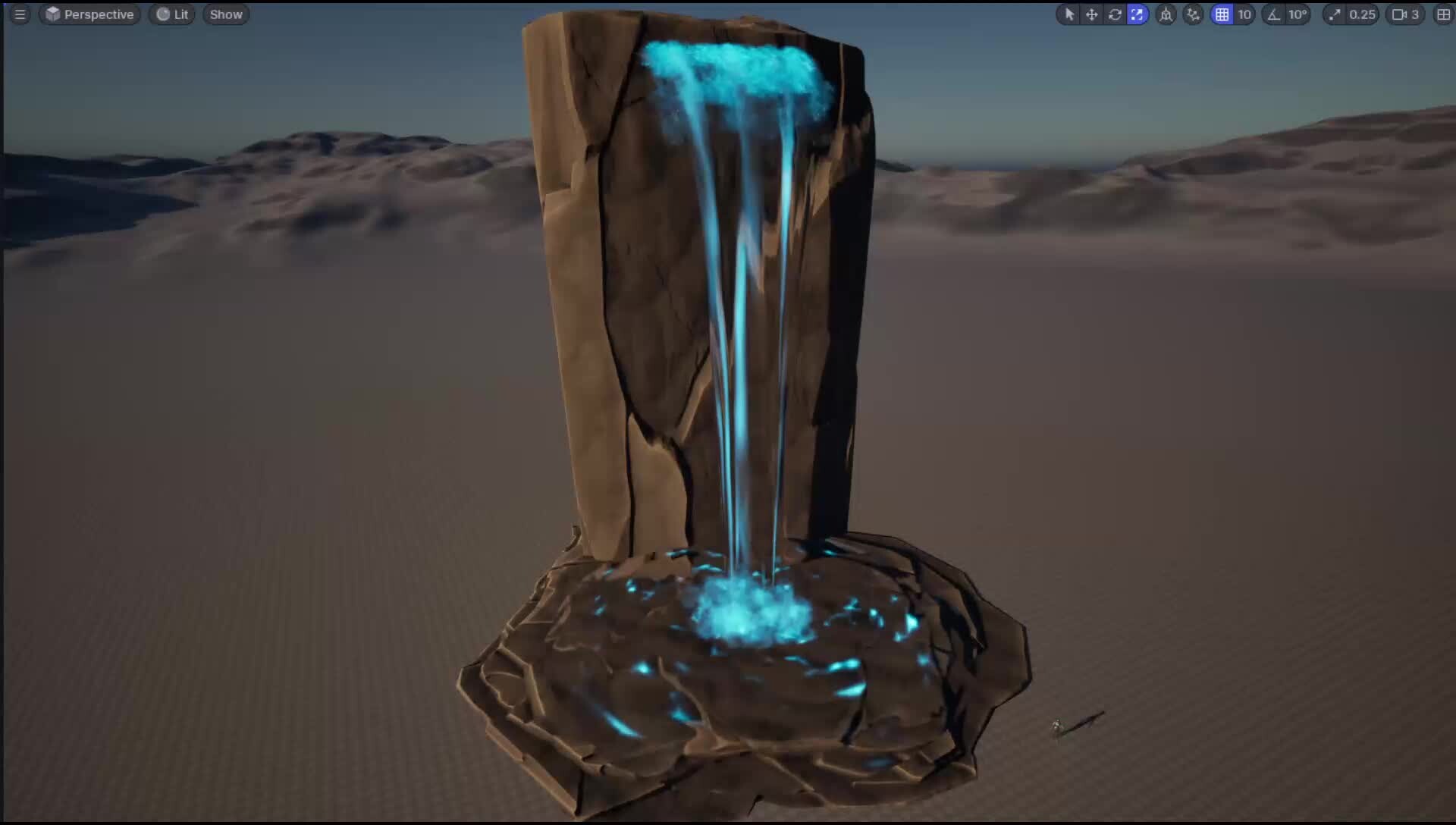 ArtStation - Waterfall Stylized Portfolio VFX | Want to sell