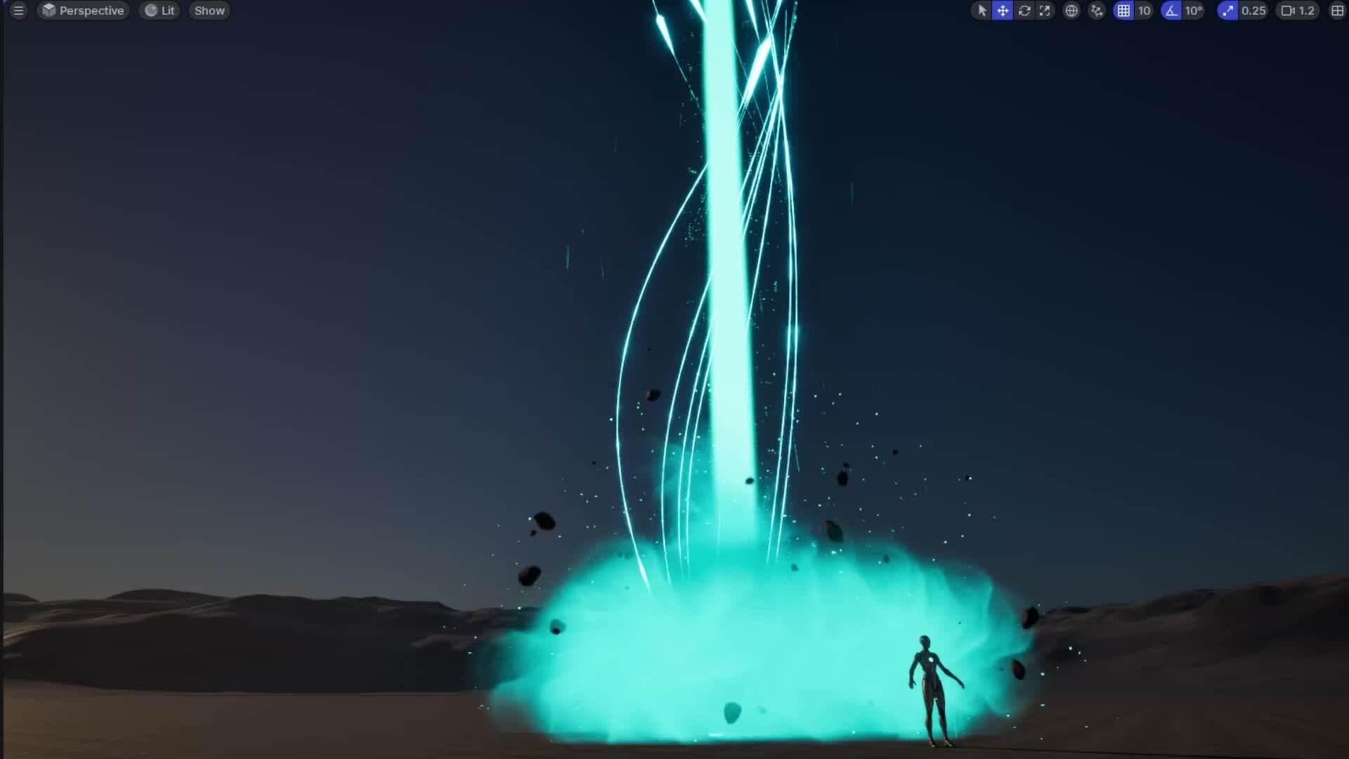 ArtStation - Beam Particles Portfolio VFX