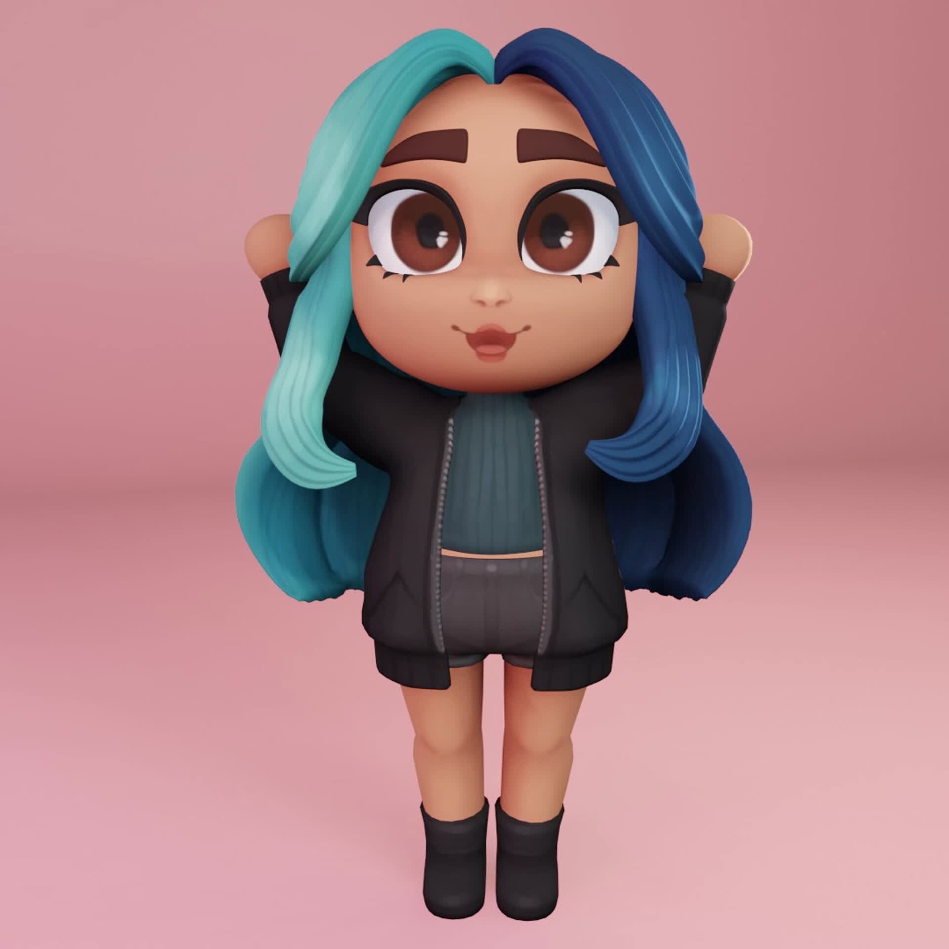 ArtStation - Character Modeling - Stylized Persona