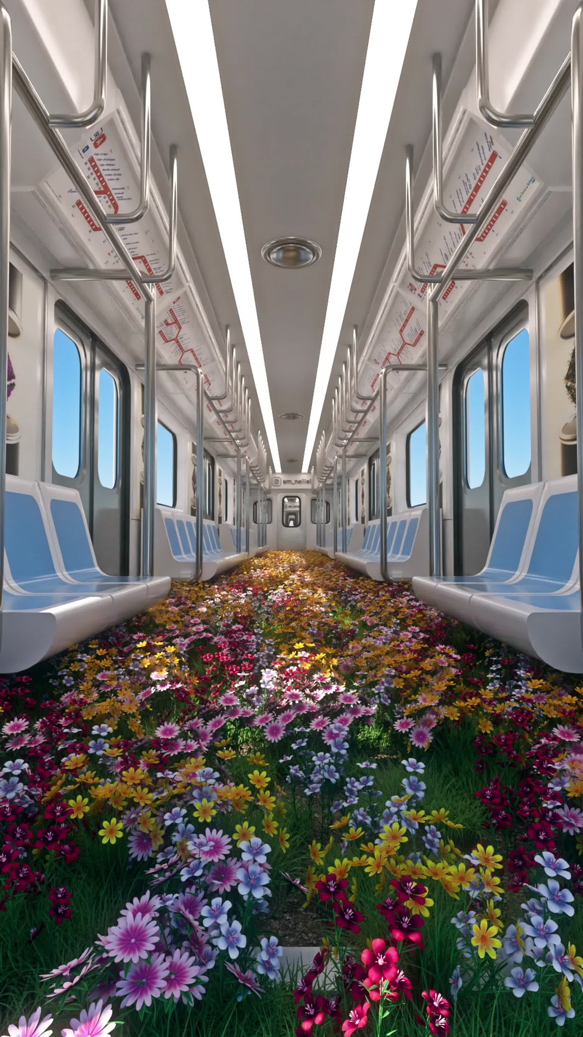 ArtStation - Project Floral Train