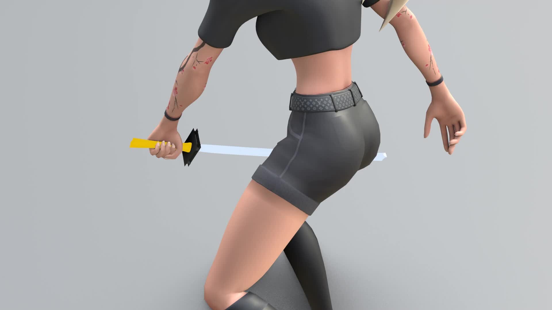 ArtStation - Akali Action Movement