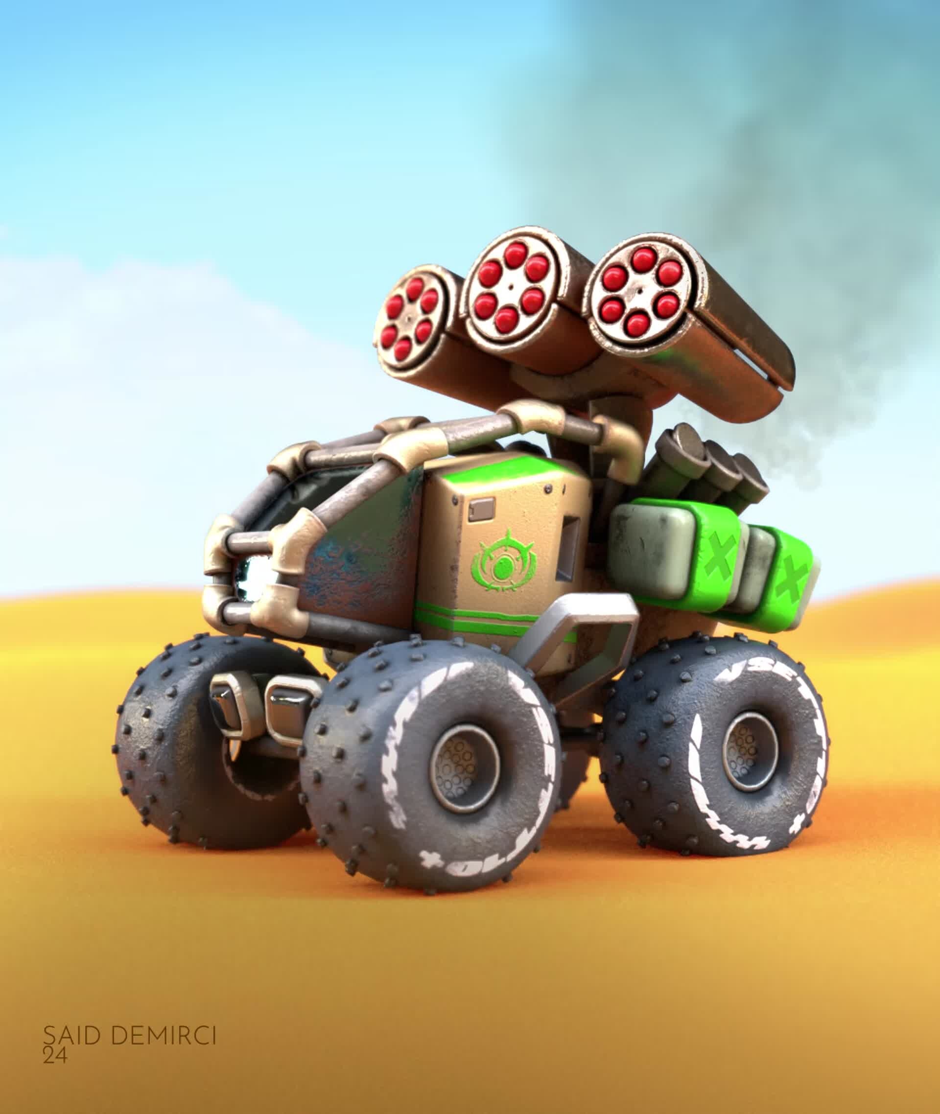 ArtStation - GLA-ROCKET BUGGY