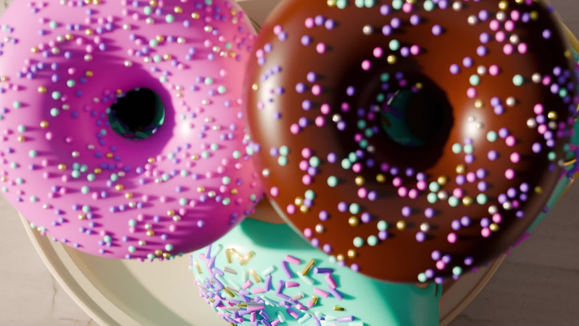 ArtStation - 3D-Donut Animation