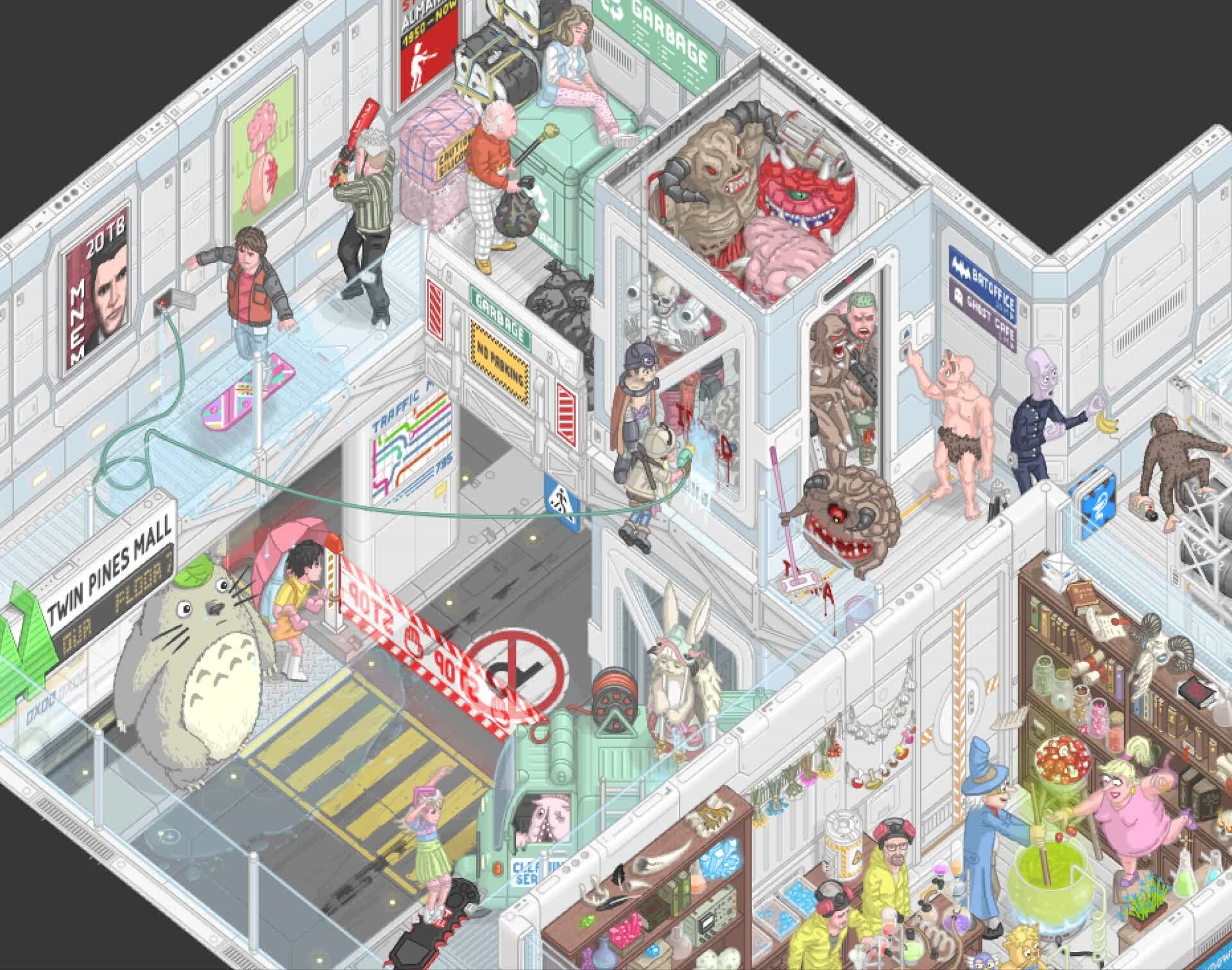 ArtStation - Block #44 - Back to the Future