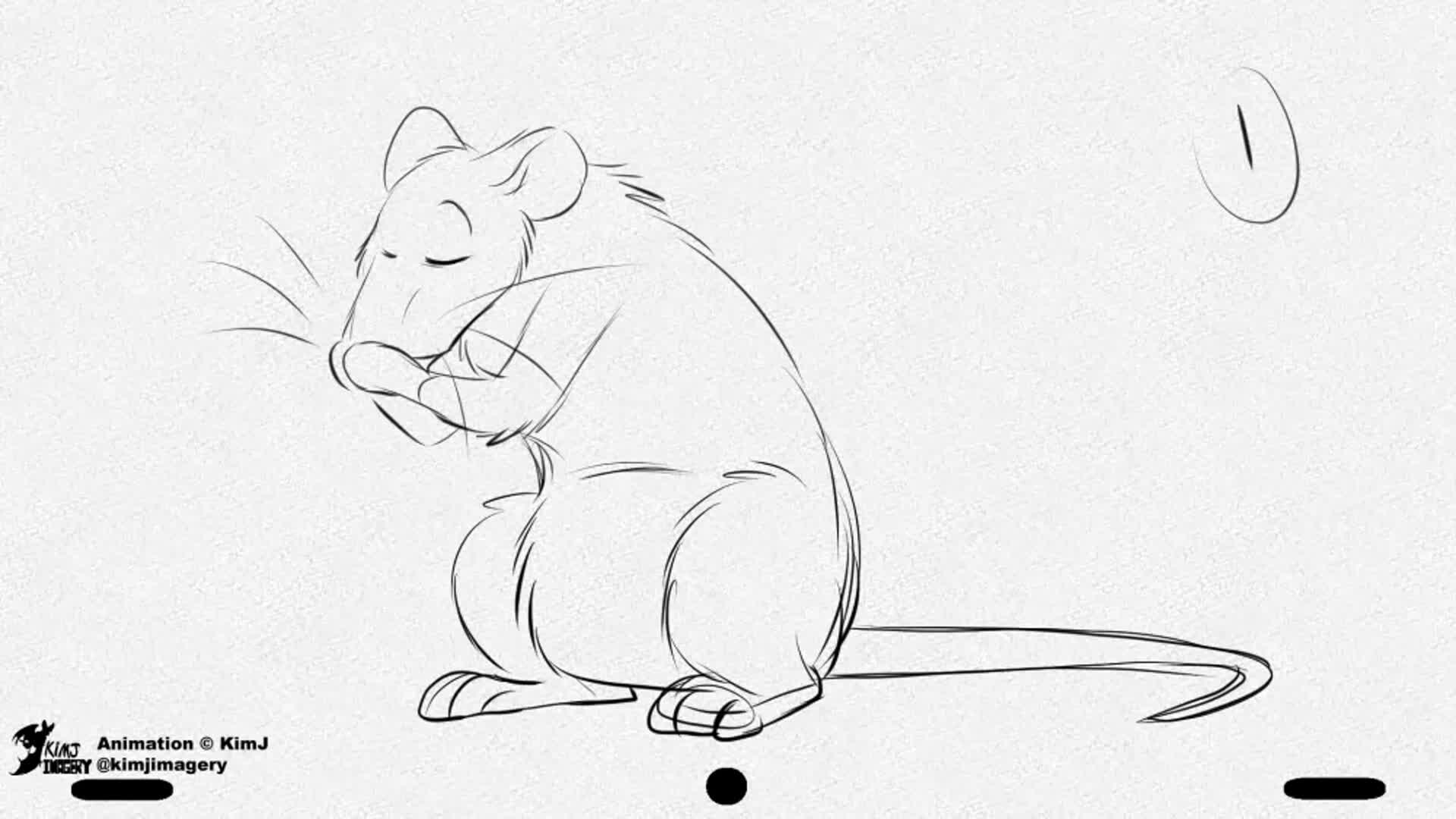 ArtStation - Rat grooming