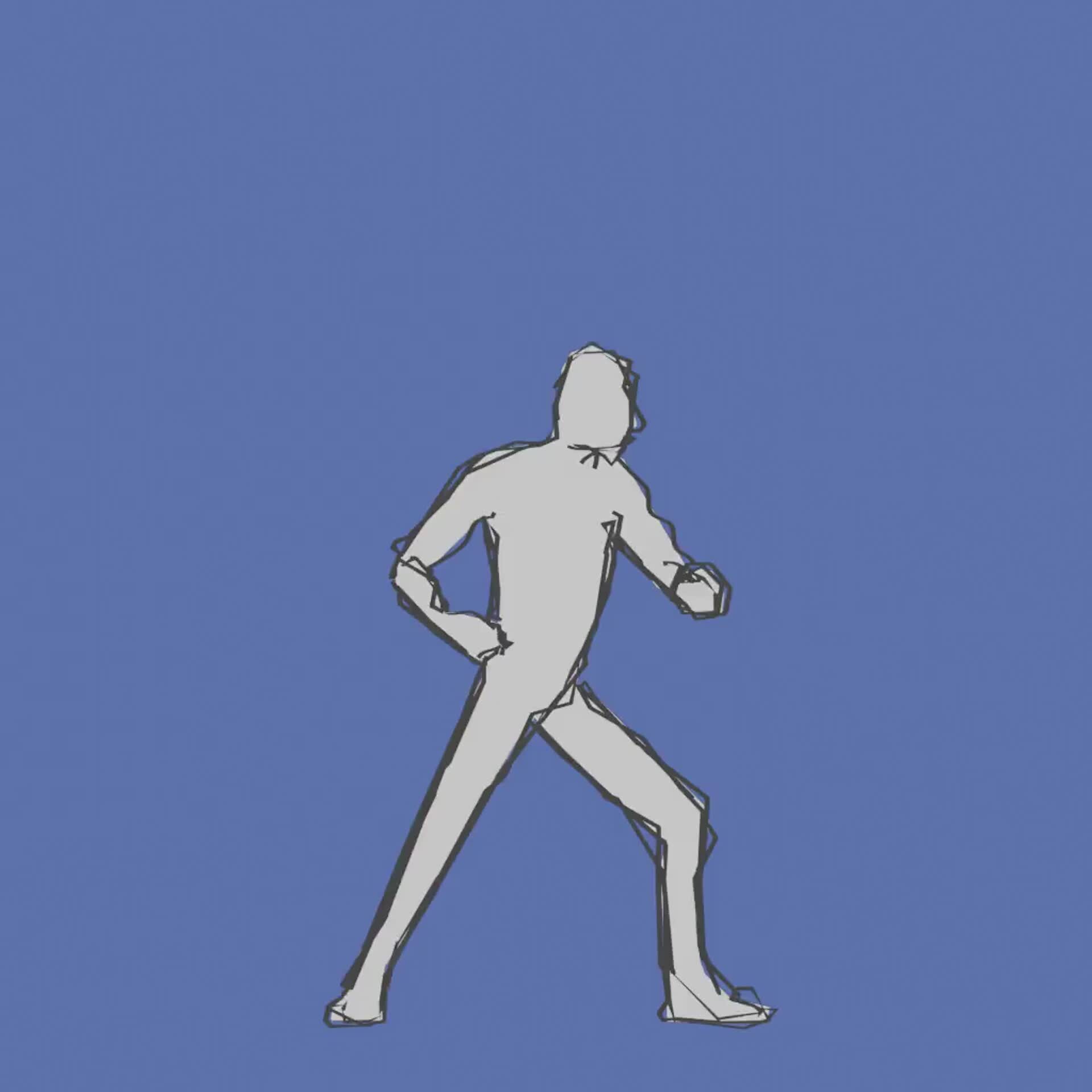 ArtStation - Sketch Man SpriteSheet