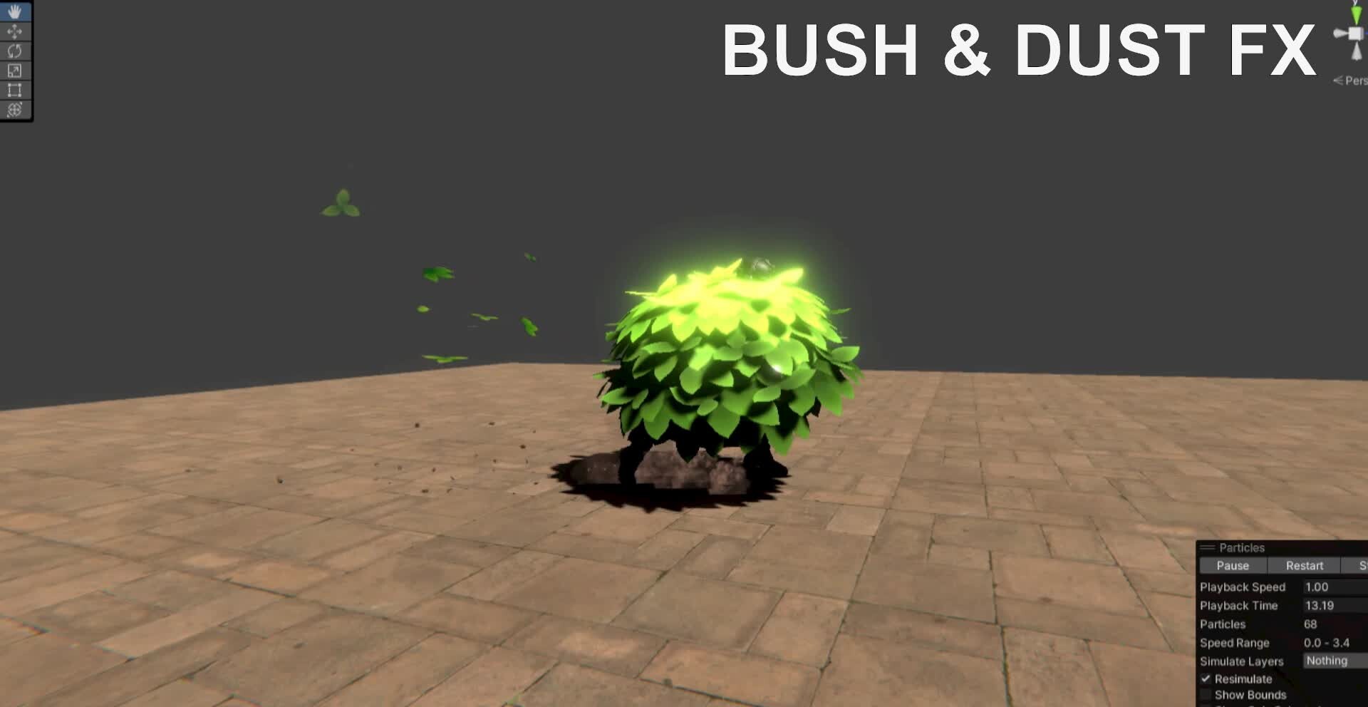 ArtStation - Bush & Dust FX