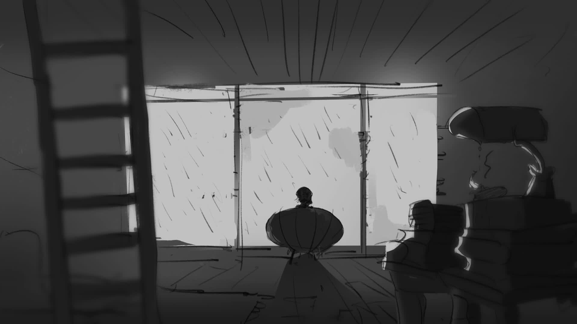 ArtStation - The Meeting- Storyboards