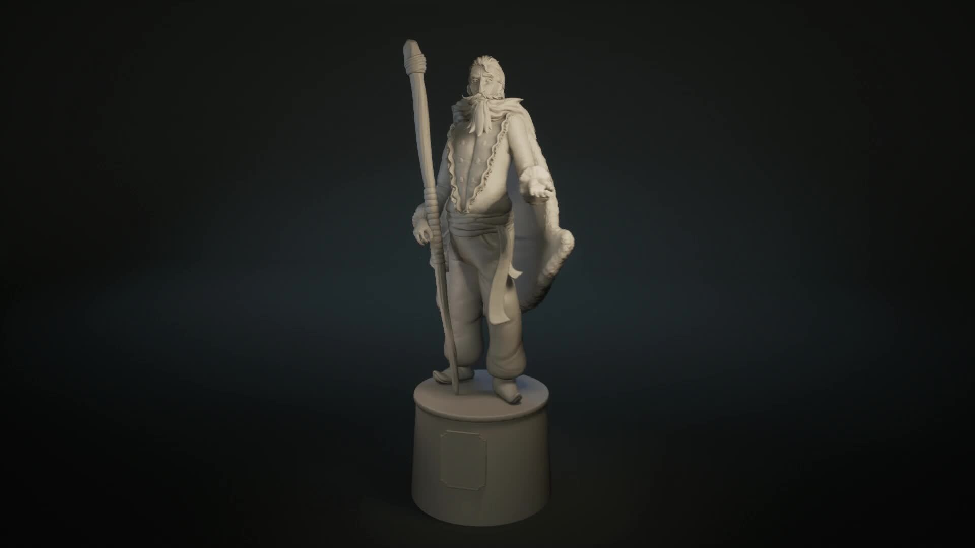 ArtStation - Statue of Azuth