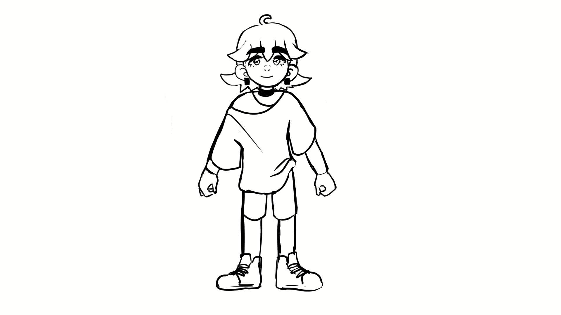 ArtStation - Asher Character Turnaround