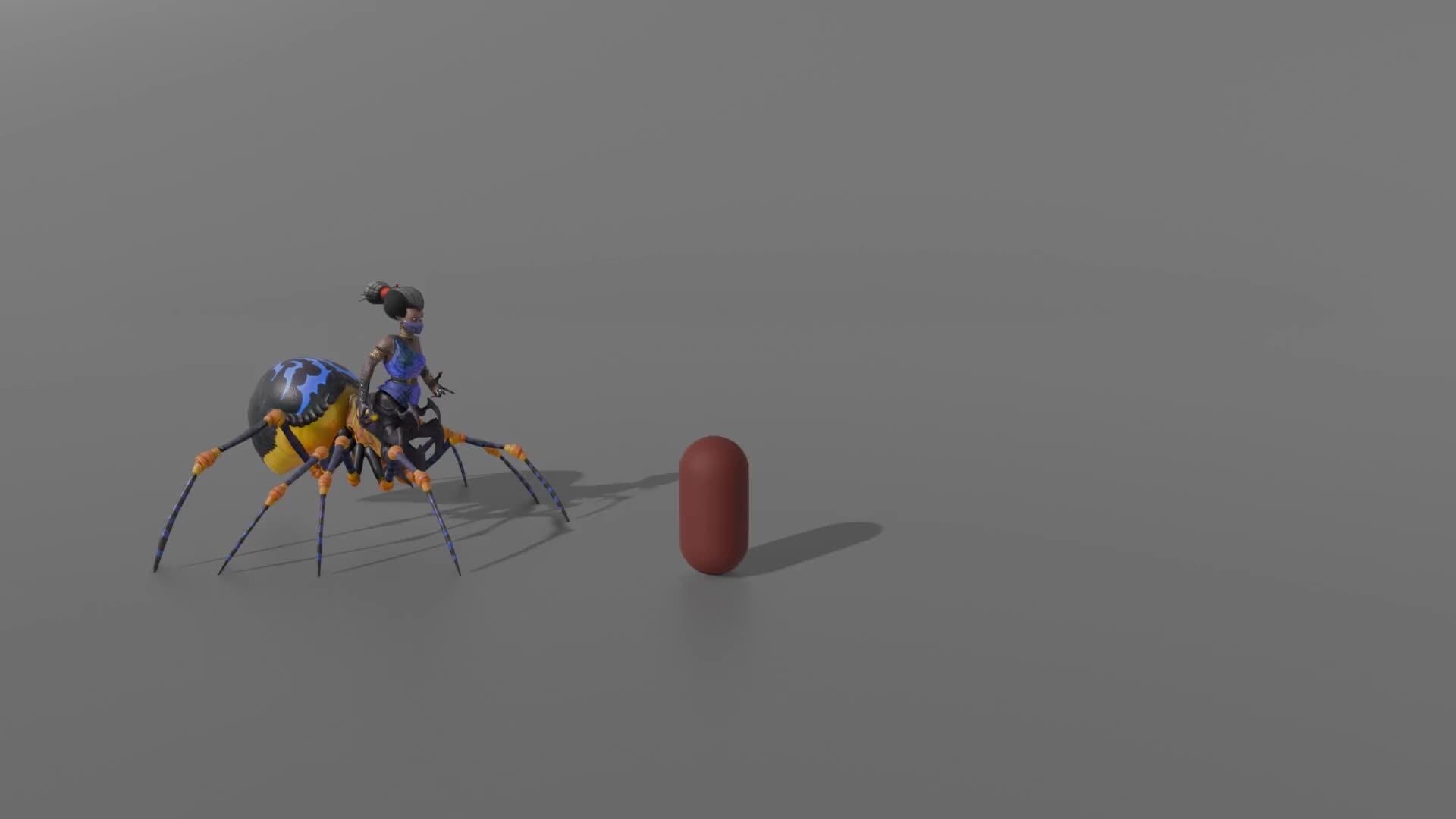 ArtStation - Arachne Three Attack Combo