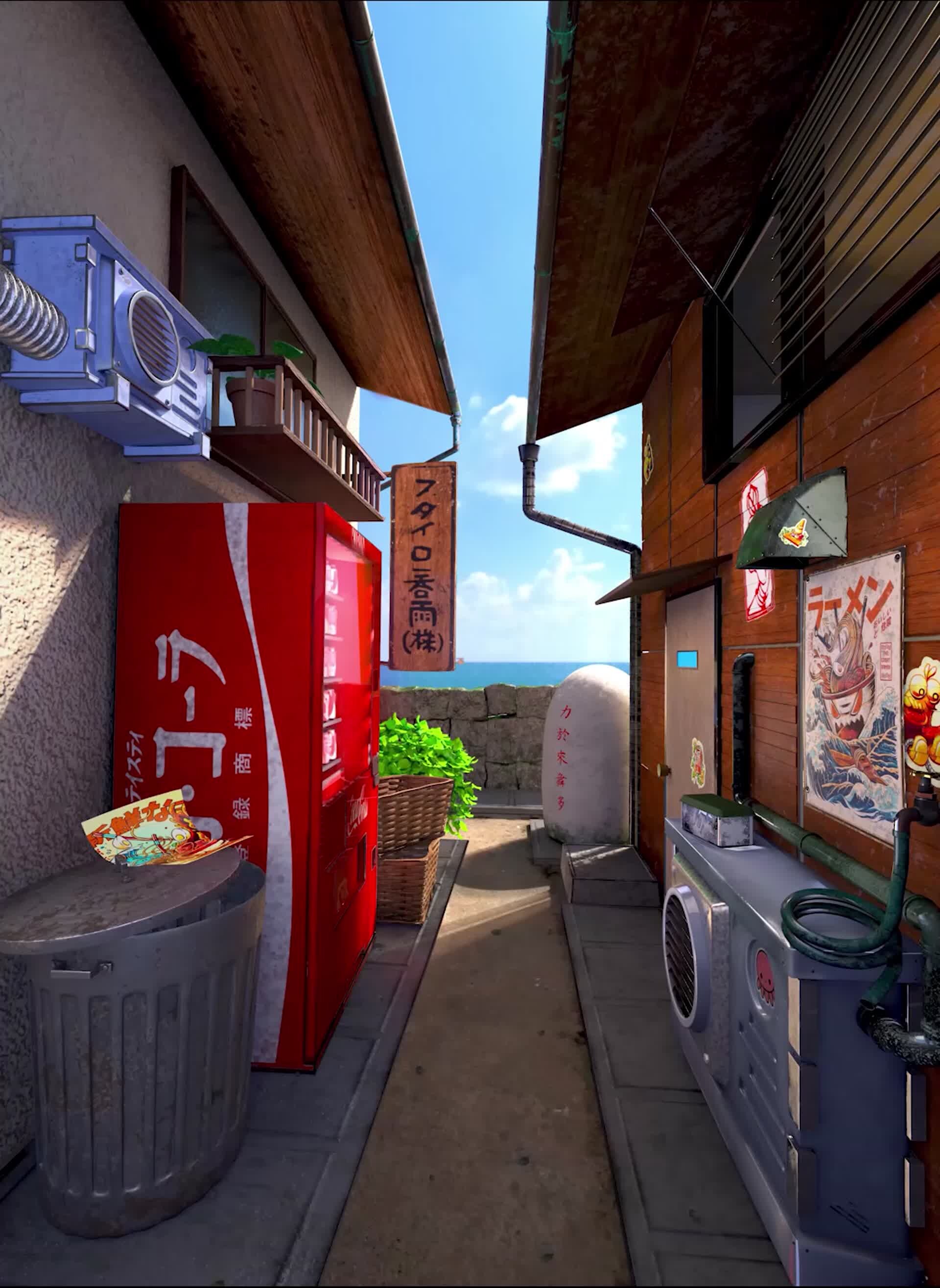 ArtStation - Japanese Aisle