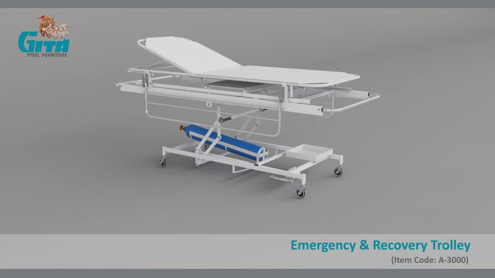 ArtStation - Product Animation: EMERGENCY RECOVERY TROLLEY Part 02