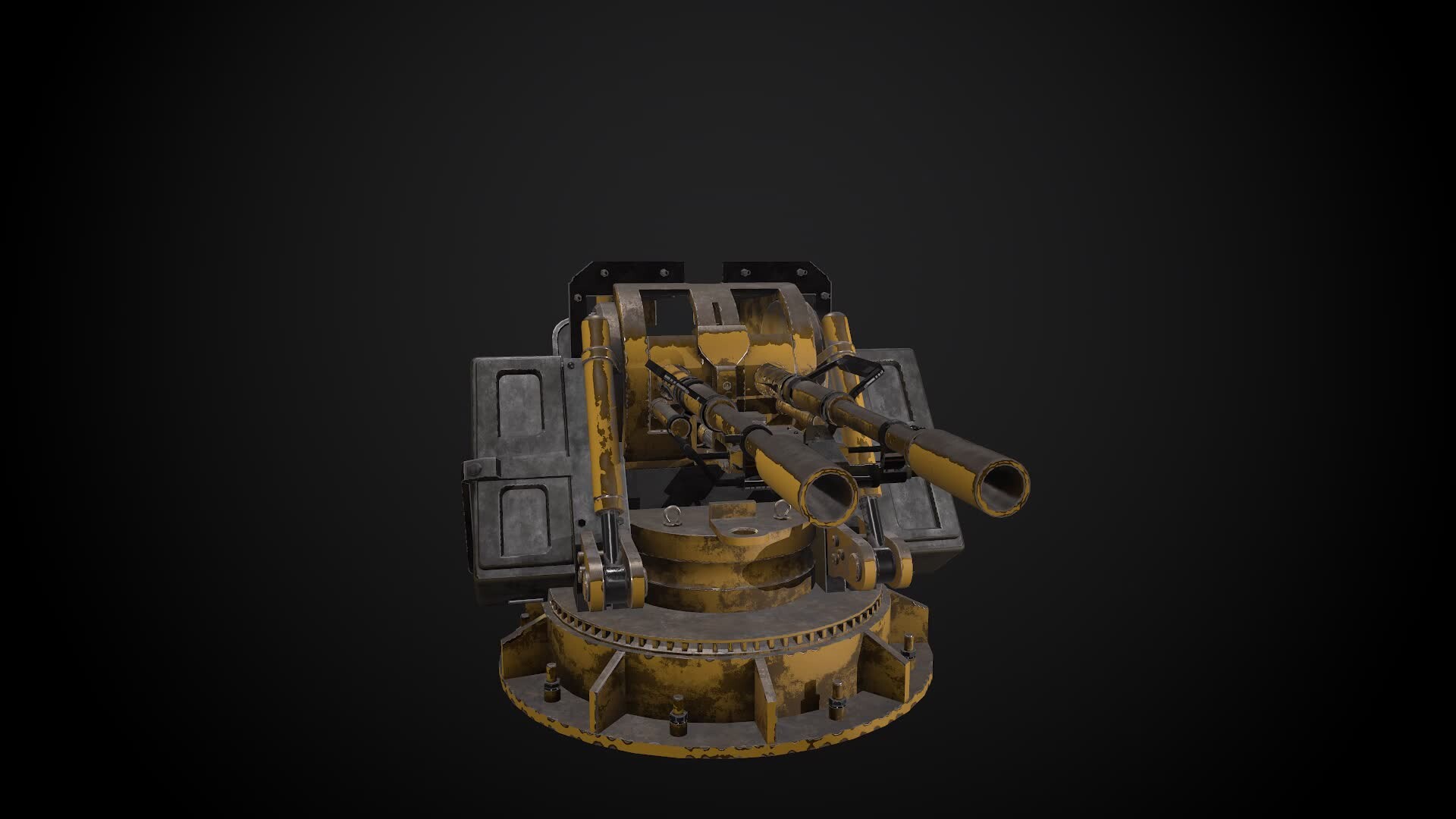 ArtStation - The Automatic Air Defense System (AADS)