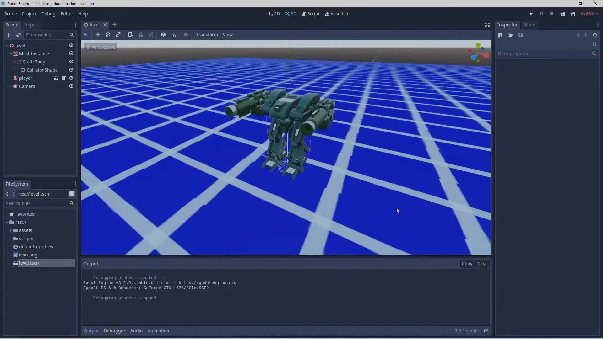 ArtStation - Godot Mech Third Person Controller