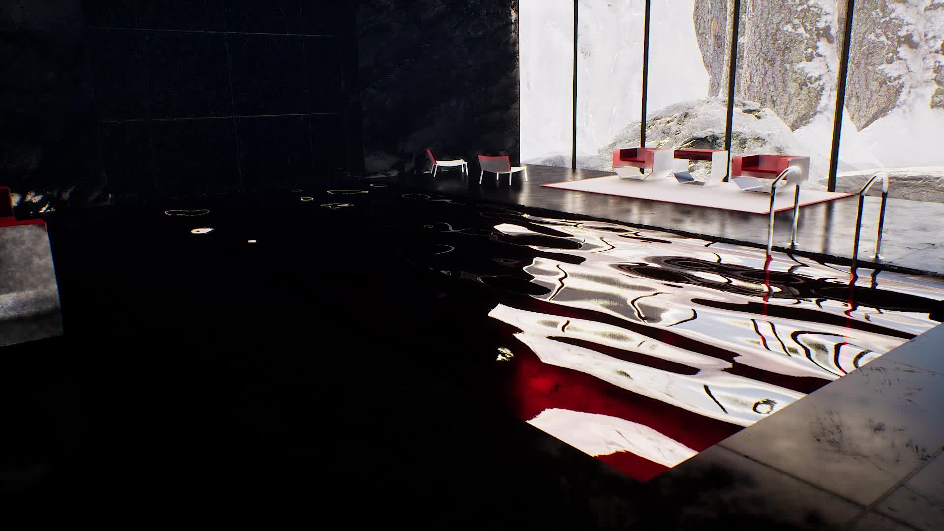 ArtStation - Elijah Kamski Pool : Detroit: Become Human