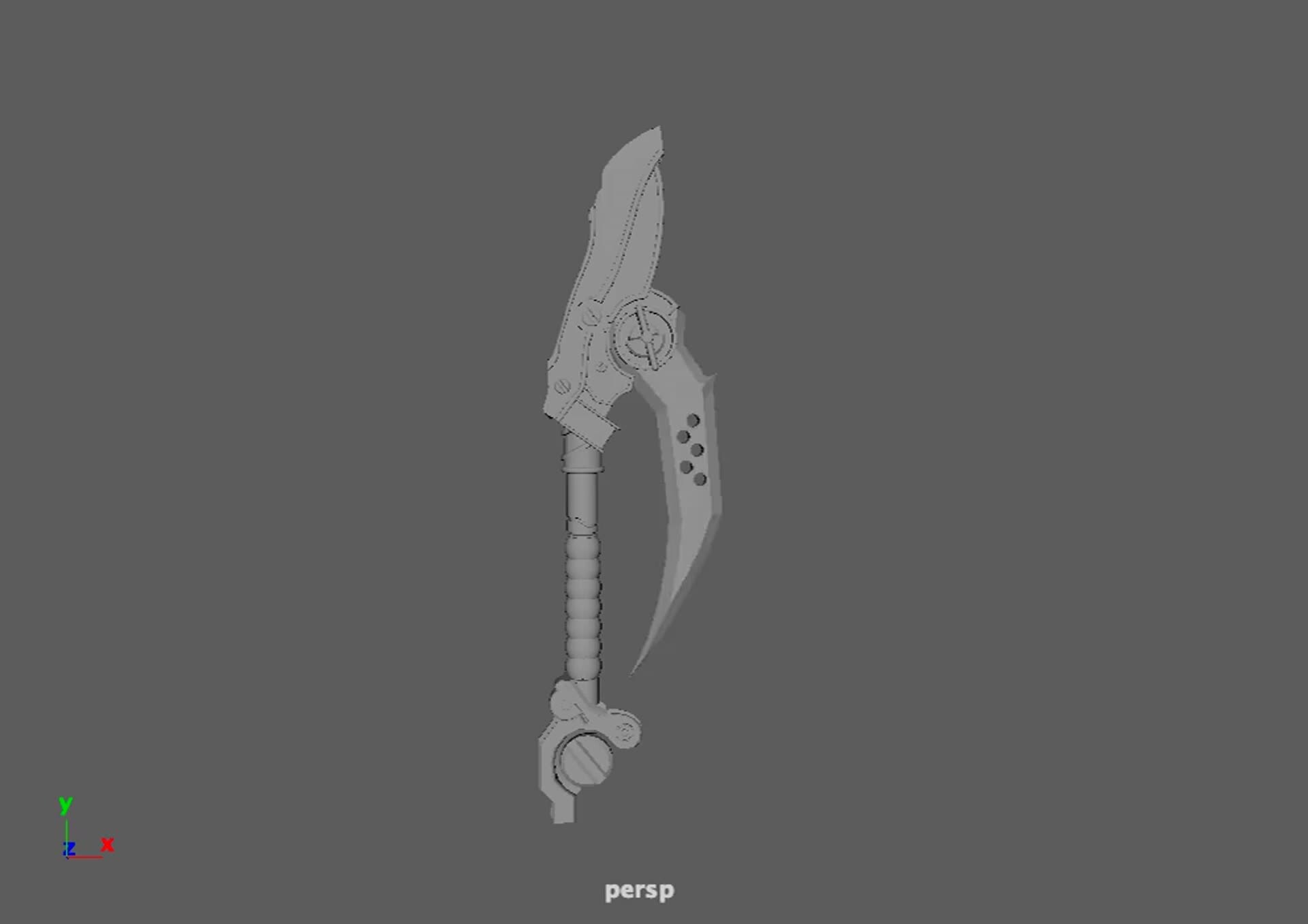 ArtStation - Ellis_Parker_P&PVI_Create3.2 Folding Dagger