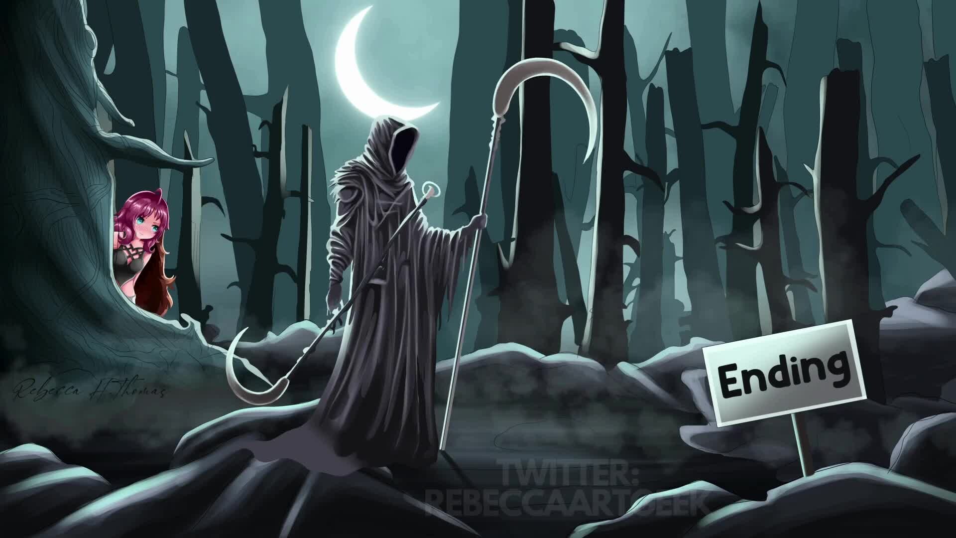 ArtStation - Ending Soon Twitch Animated Background
