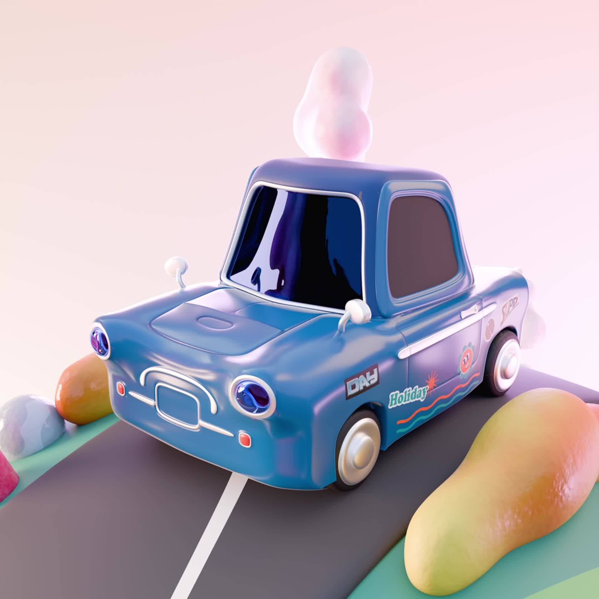 ArtStation - ROAD TRIP