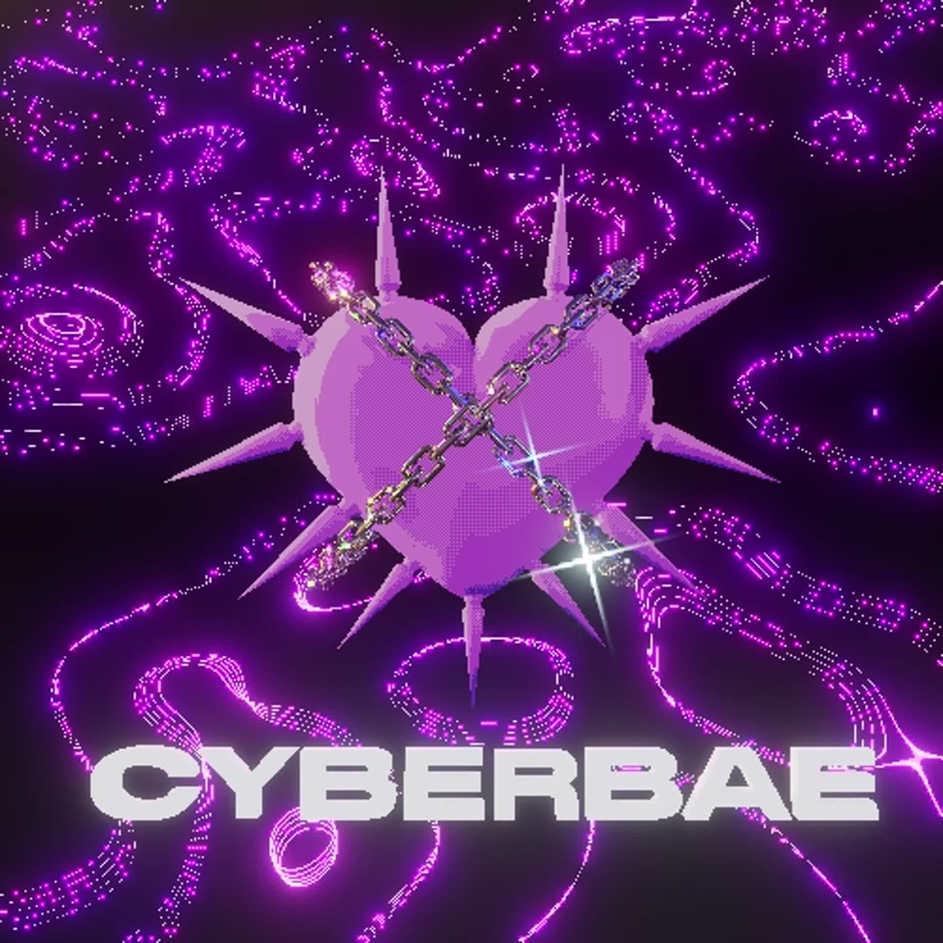 ArtStation - pixelated spikey heart animation