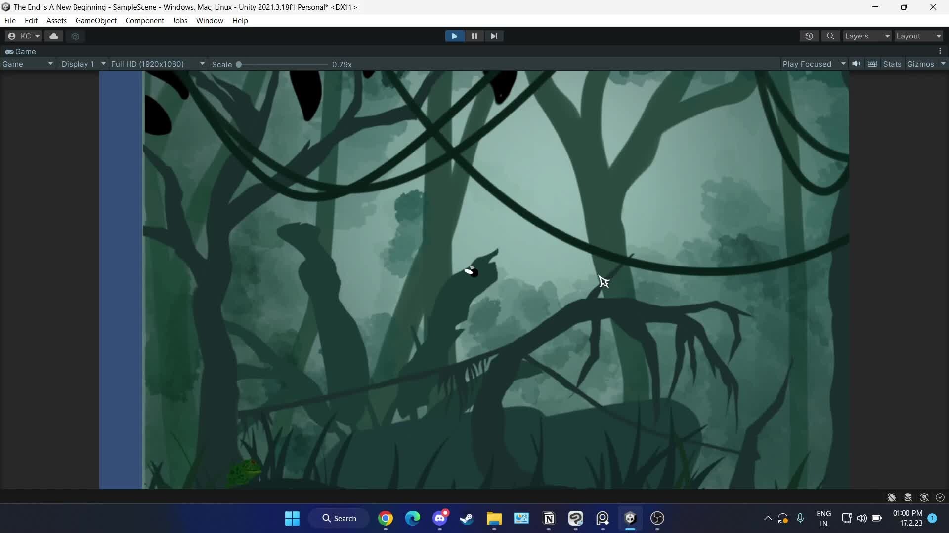 ArtStation - 2D Parallax Game Environment (2023)