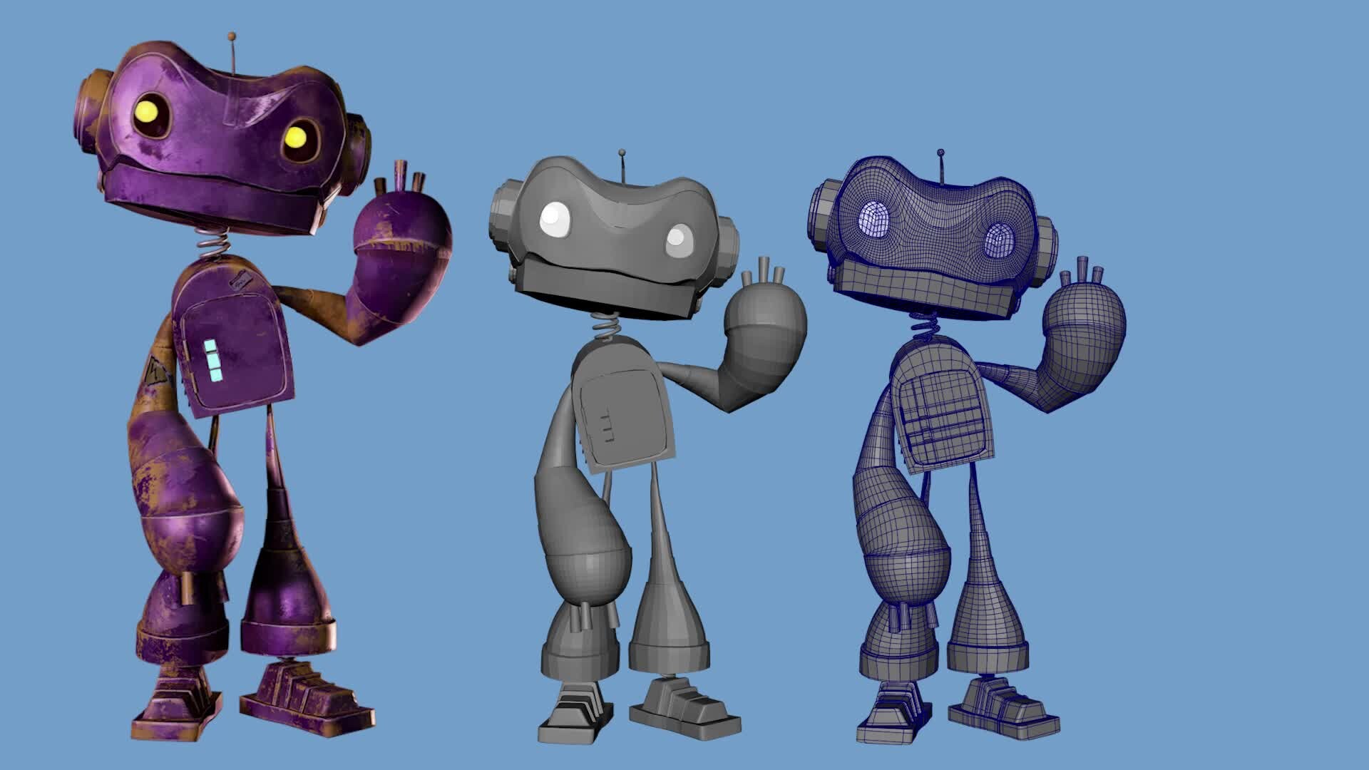 ArtStation - Stylized Robot