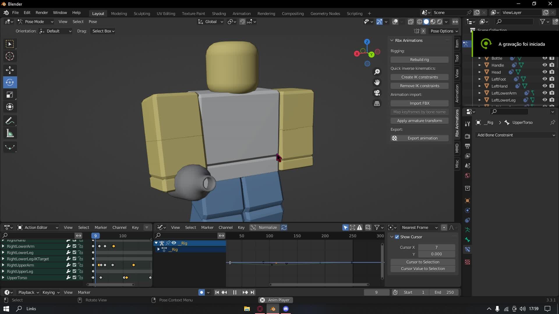 ArtStation - Teste Animation