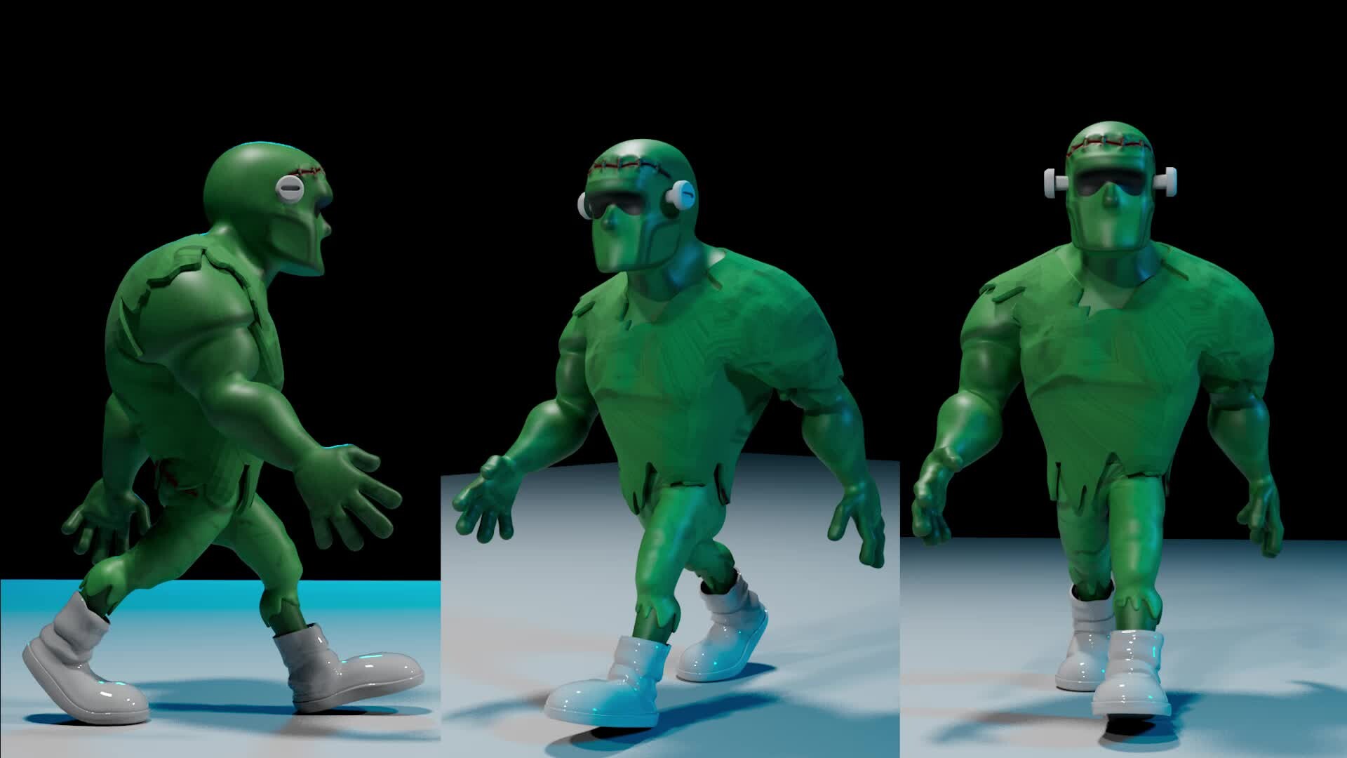 ArtStation - Walk cycle animation
