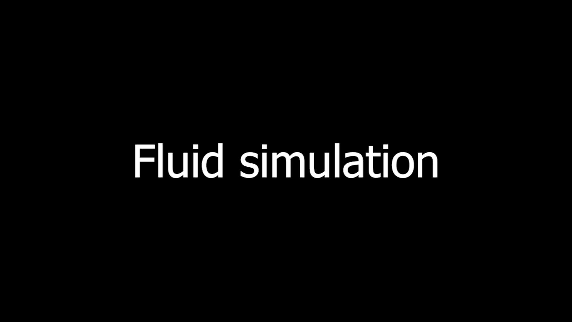 ArtStation - fluid simulation