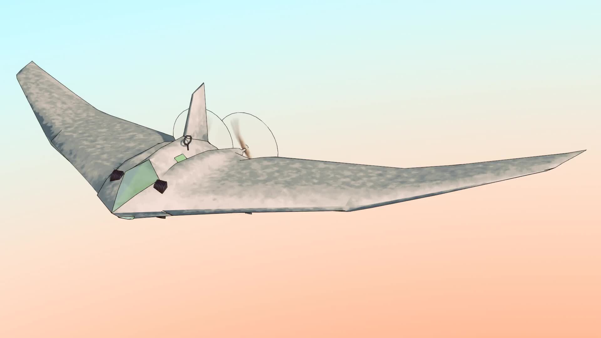 ArtStation - The Flying Wing