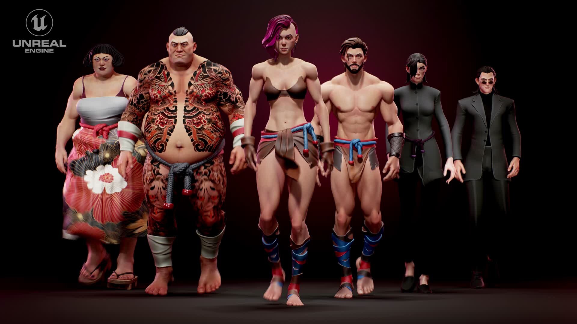 3D Scan Store - Unreal Engine Rigged Characters